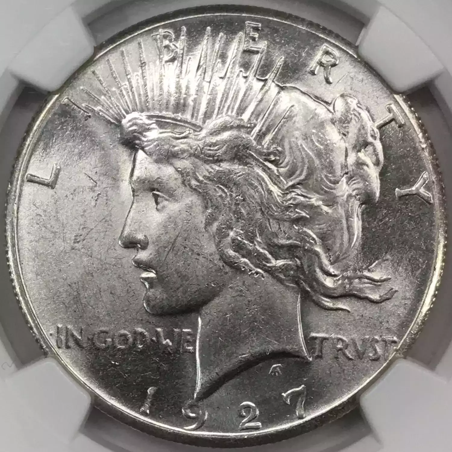 1927 Peace Silver Dollar NGC MS-62 - Old Pueblo Coin