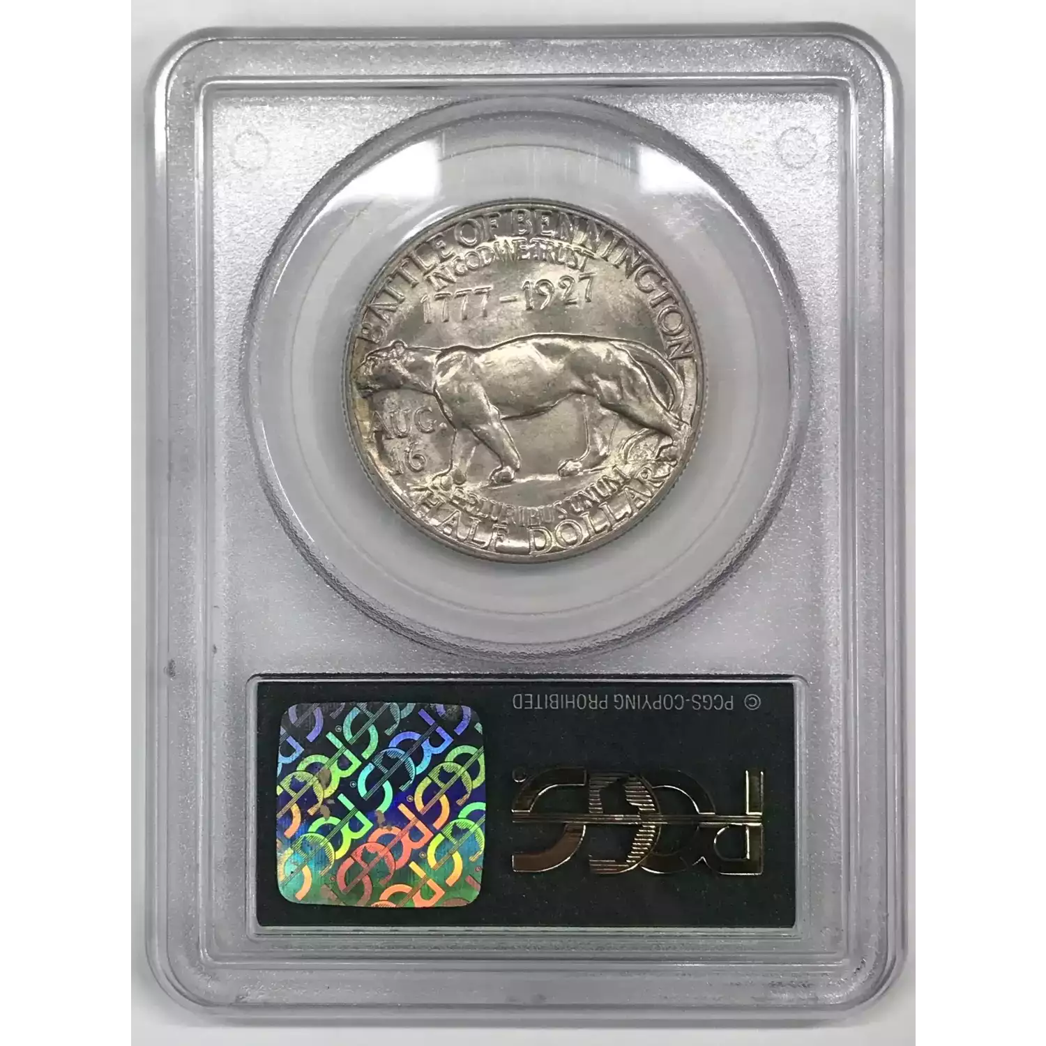 1927 Vermont Sesquicentennial Commemorative Half Dollar PCGS MS-64 ...