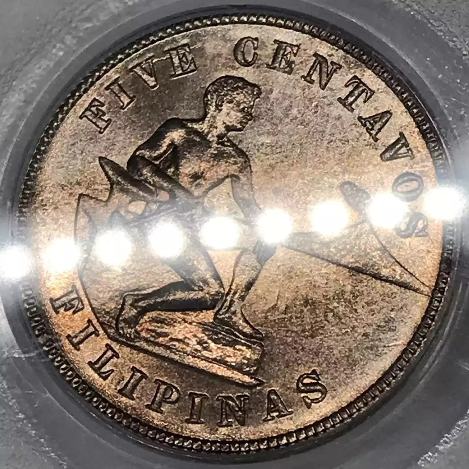 1927-M US Philippines 5 Centavos PCGS MS-65 - Old Pueblo Coin