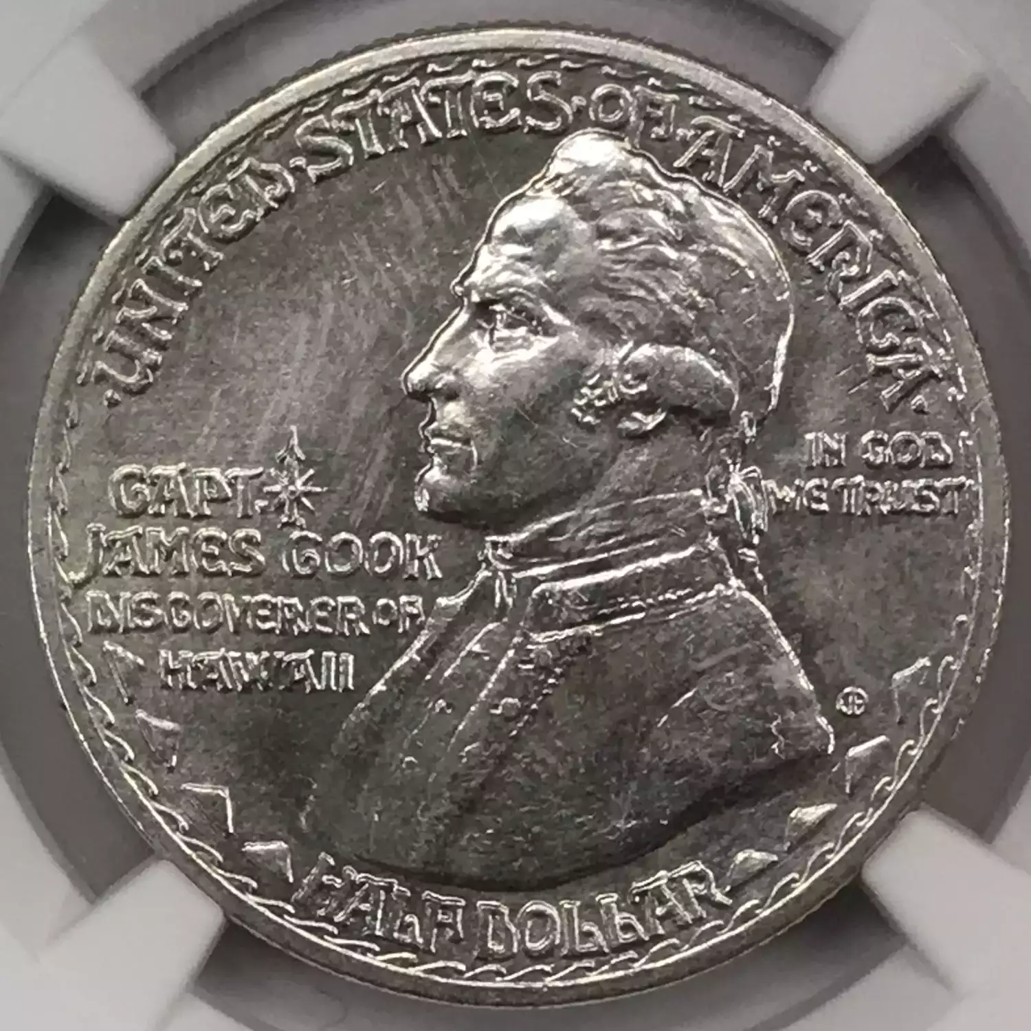 1928 Hawaiian Sesquicentennial Commemorative Half Dollar NGC MS-63 ...