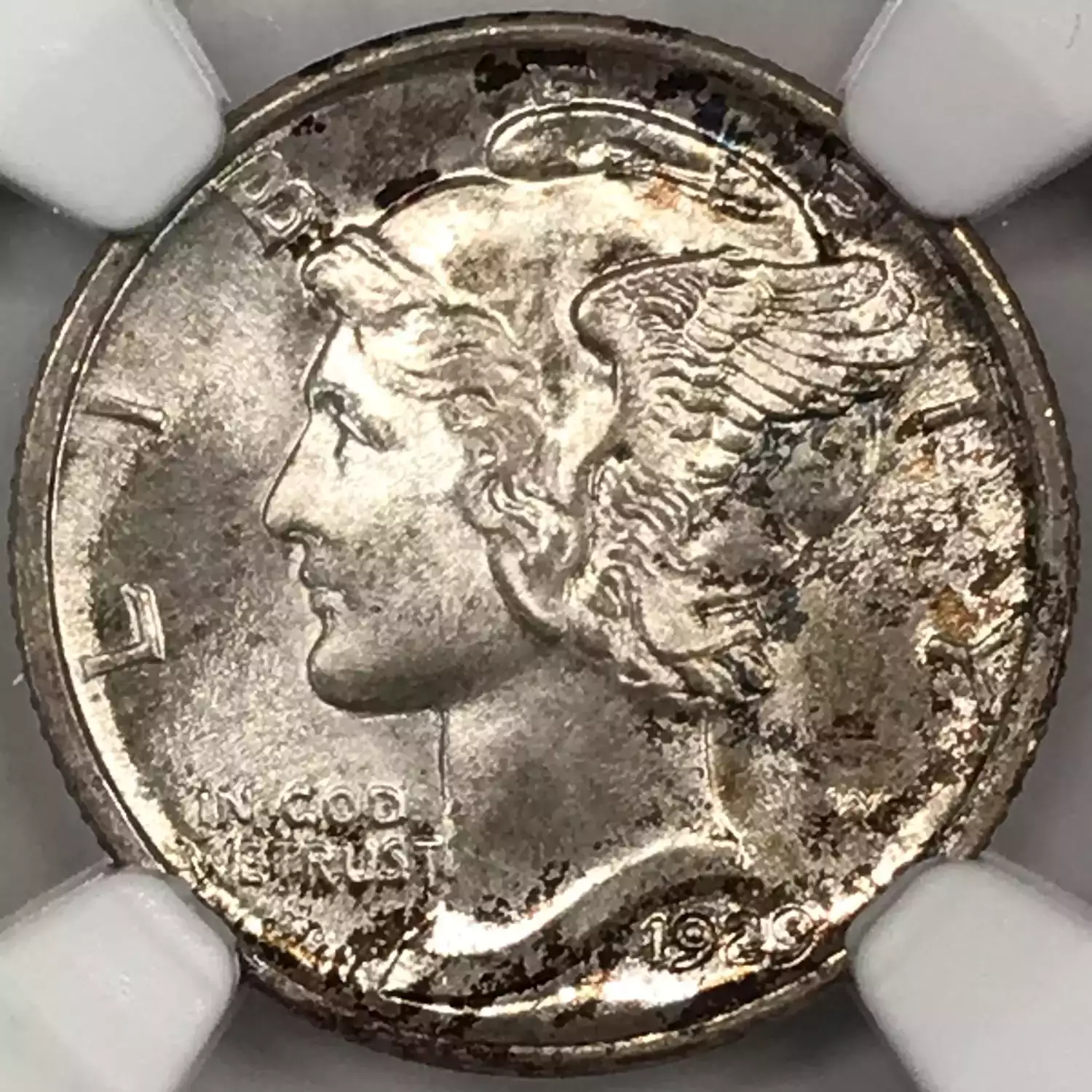 1929-D Mercury Dime NGC MS-65 FB - Old Pueblo Coin