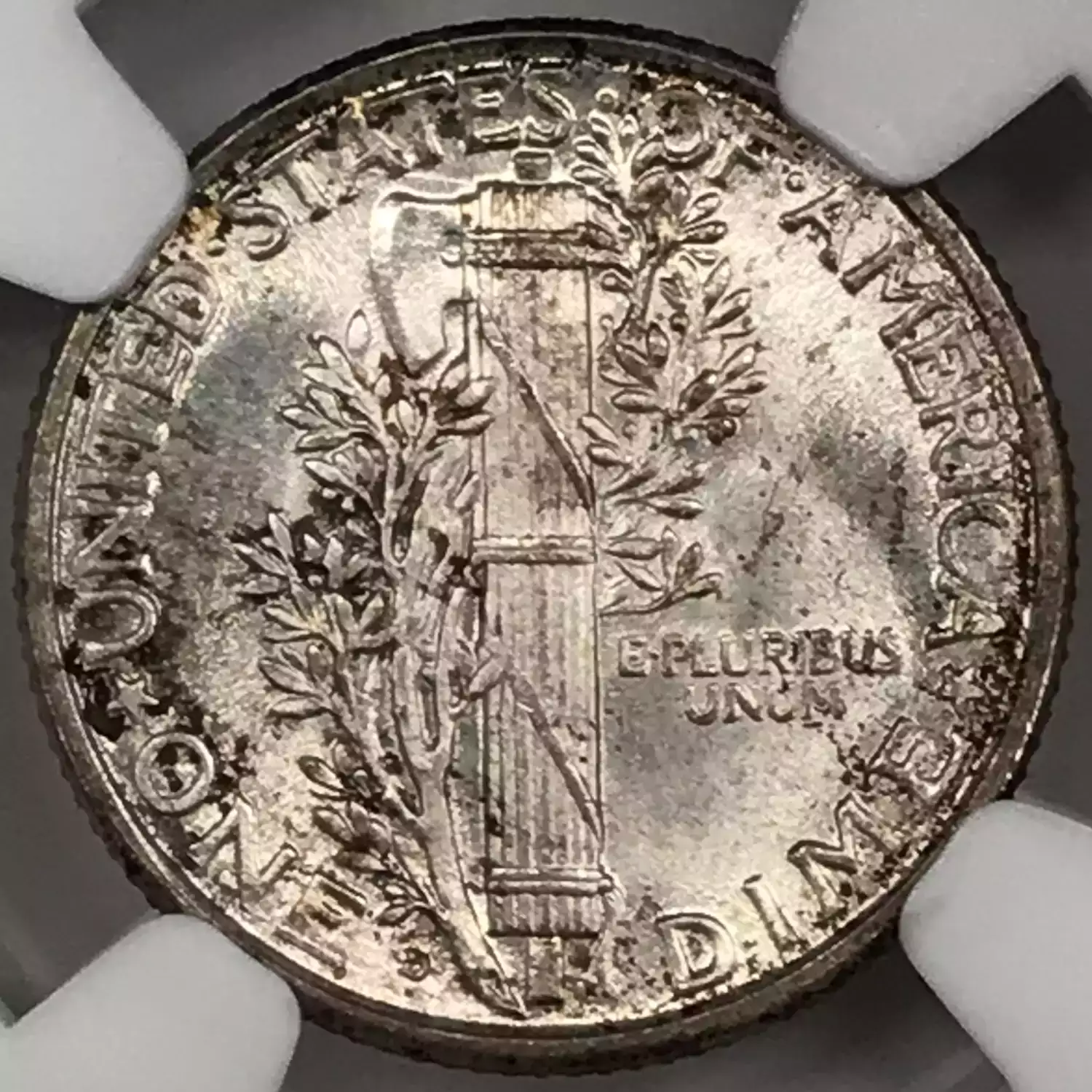 1929-D Mercury Dime NGC MS-65 FB - Old Pueblo Coin