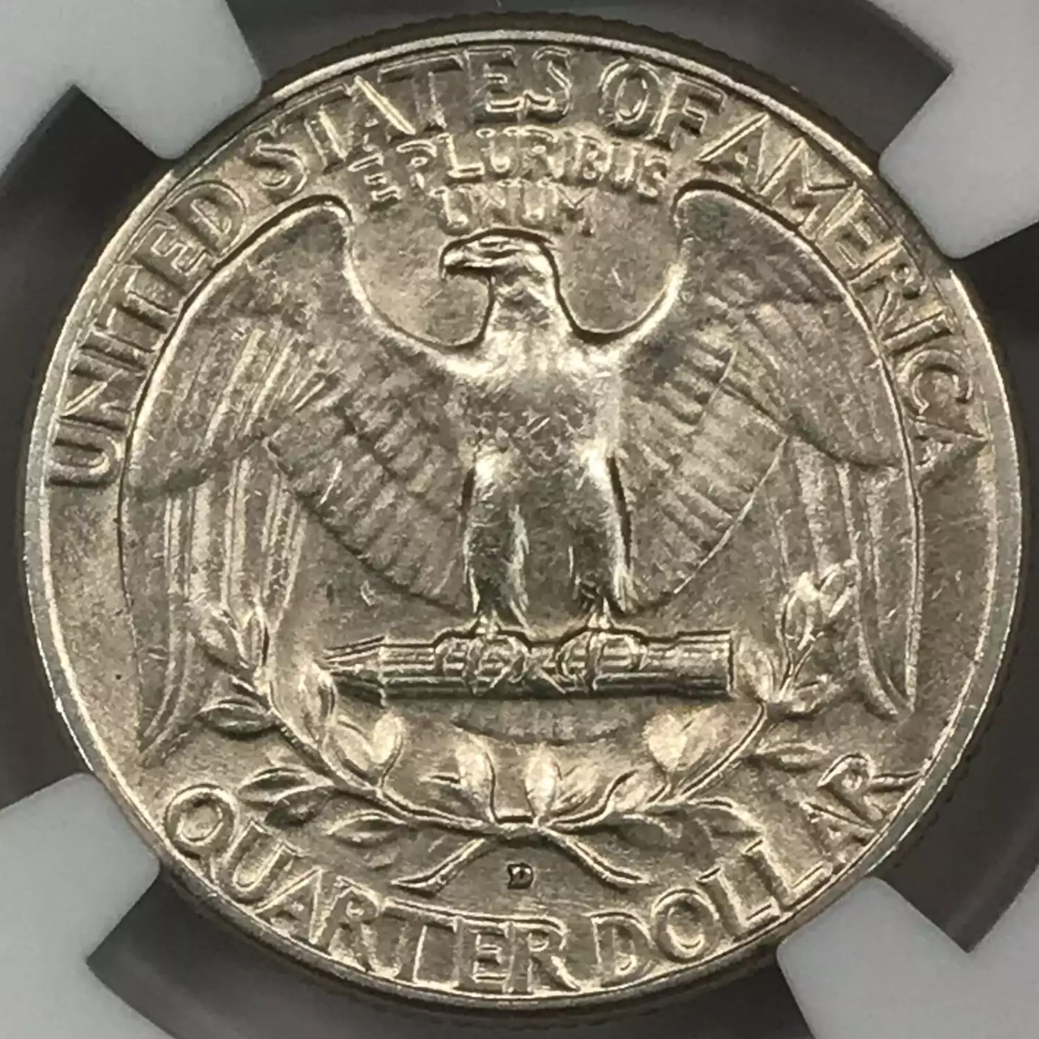 1932-D Silver Washington Quarter NGC AU-Details - Old Pueblo Coin