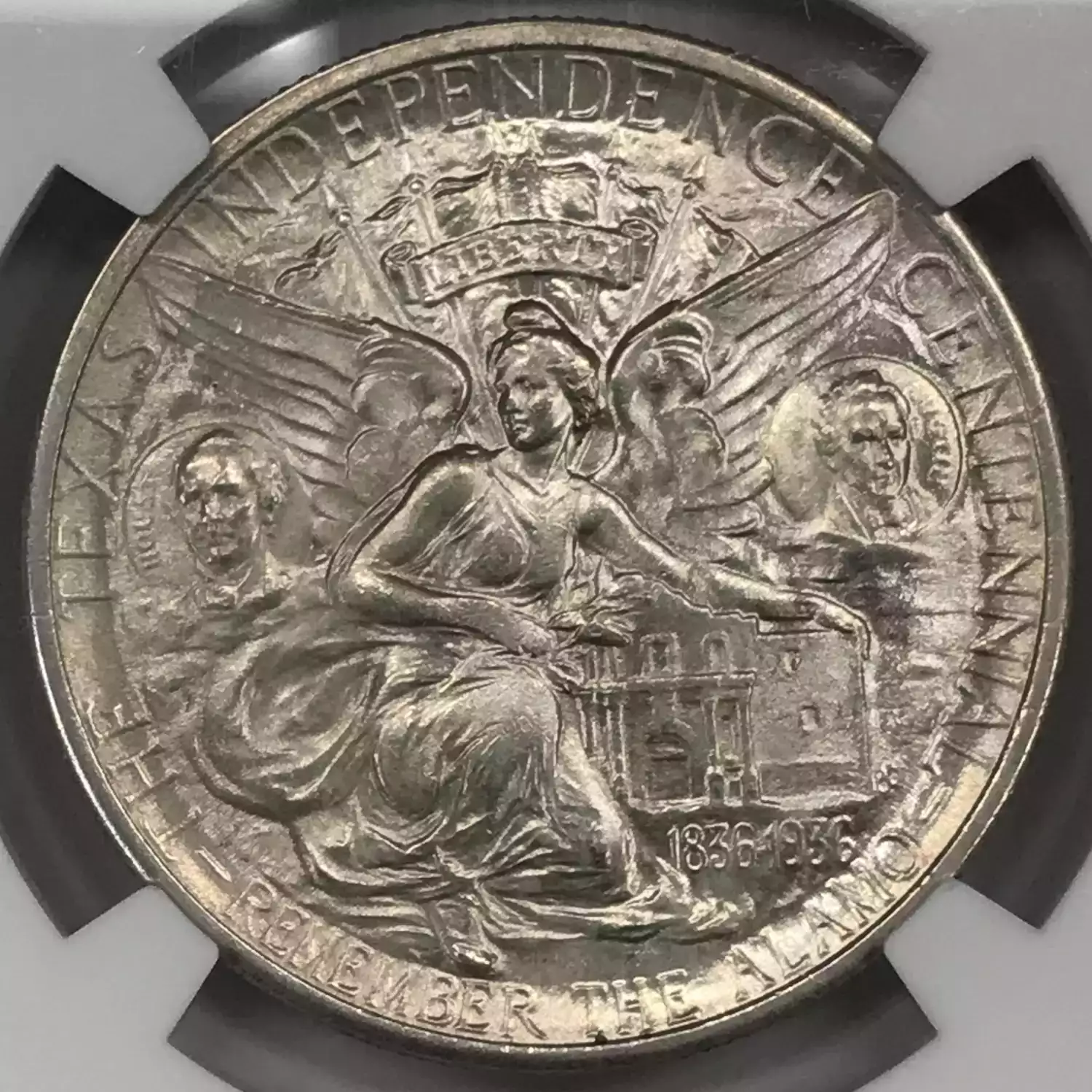 1934 Texas Independence Centennial Commemorative Half Dollar NGC MS-65 ...