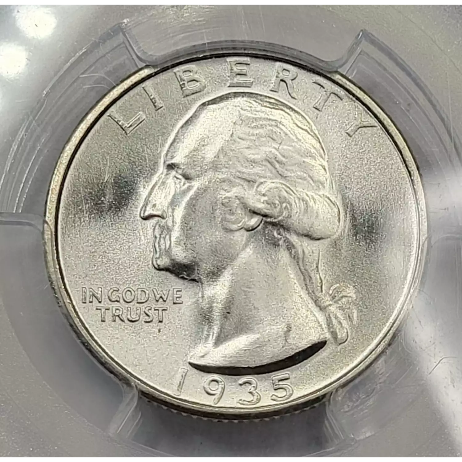 1935-S Silver Washington Quarter PCGS MS-65 CAC - Old Pueblo Coin