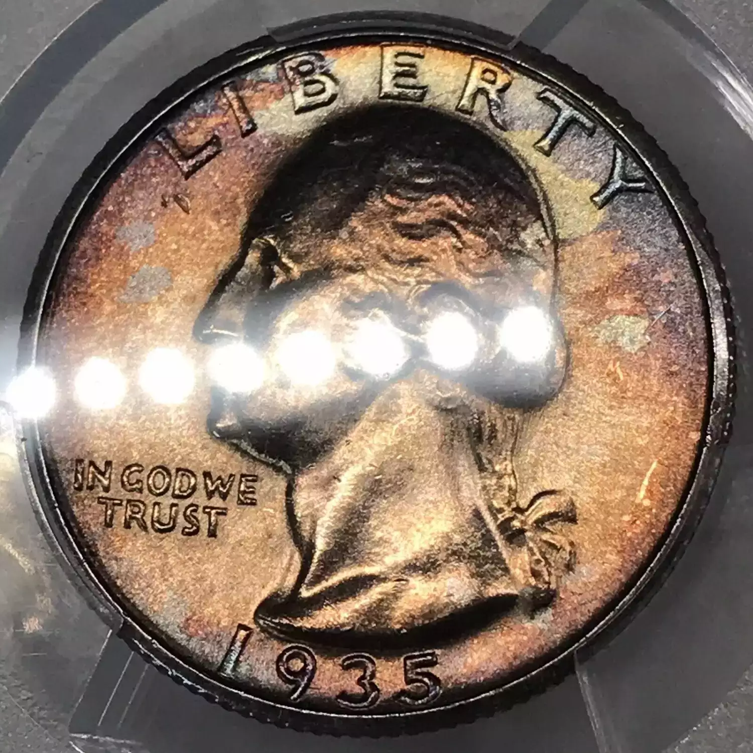 1935-S Silver Washington Quarter PCGS MS-62 - Old Pueblo Coin