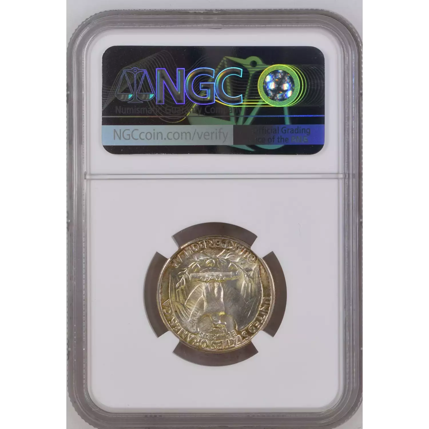 1936 Silver Washington Quarter NGC MS-65 - Old Pueblo Coin