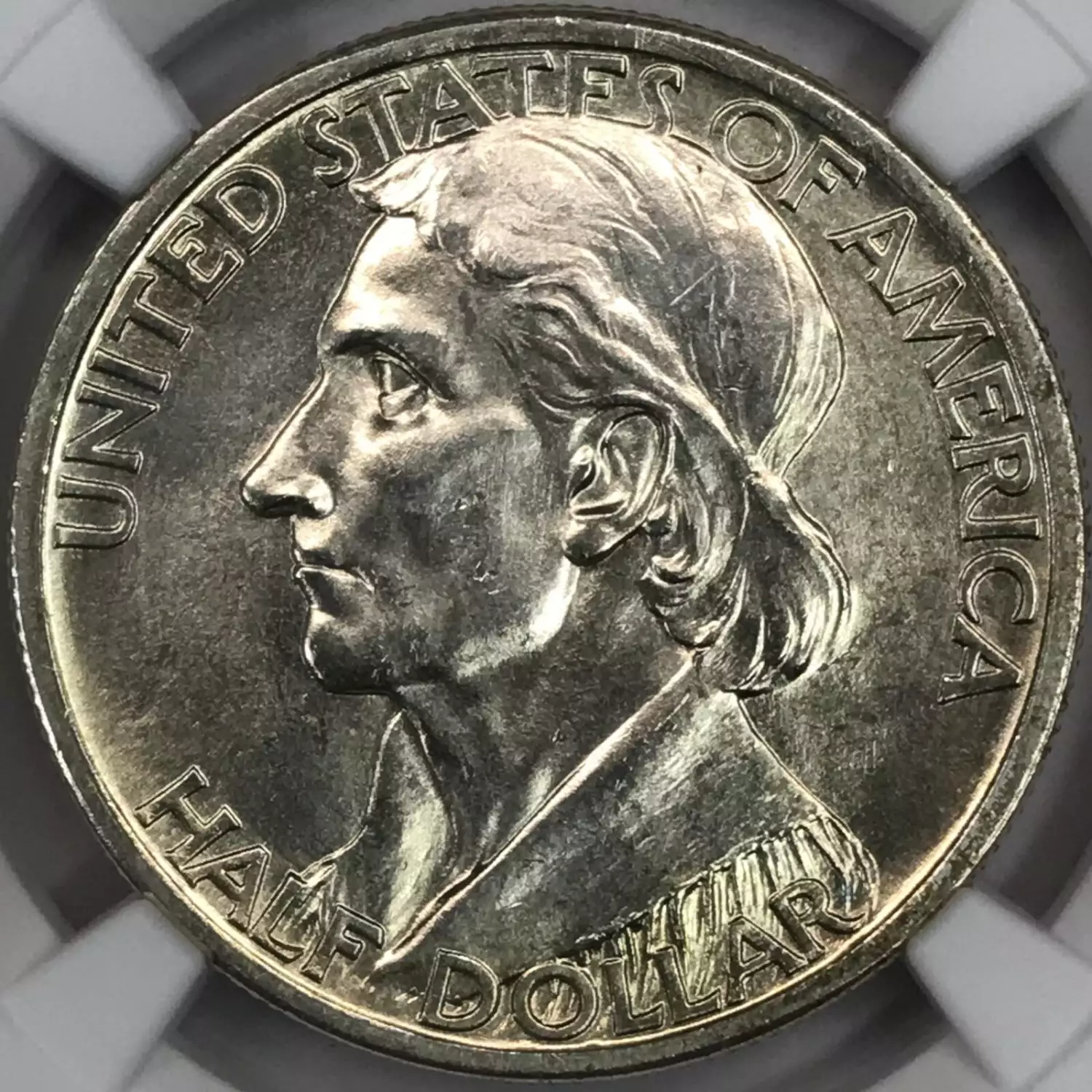 1936 Daniel Boone Bicentennial Commemorative Half Dollar NGC MS-64 ...