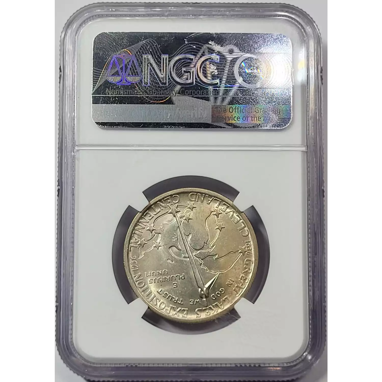 1936 Cleveland Centennial / Great Lakes Expo Commemorative Half Dollar ...