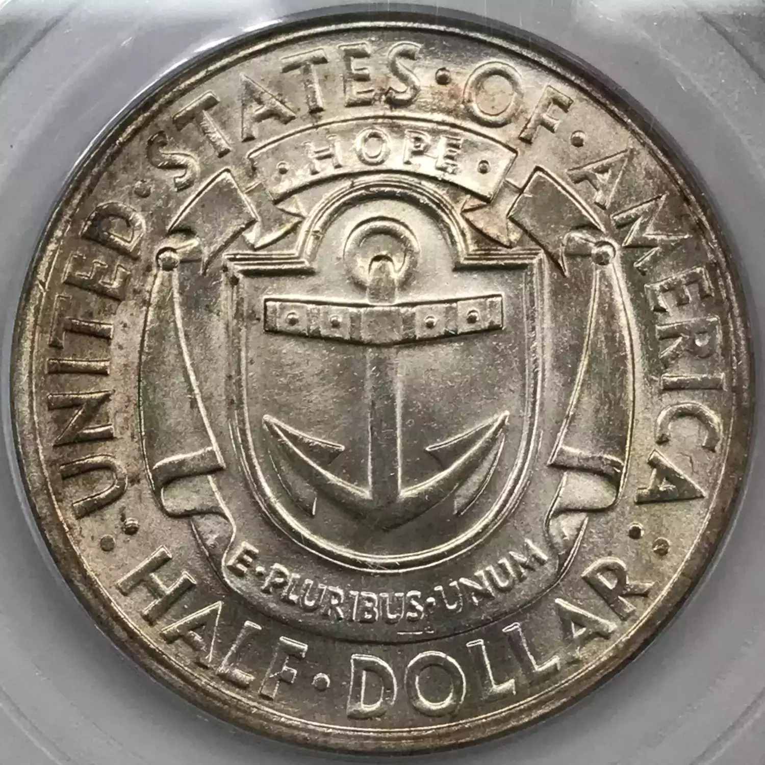 1936-D Providence Rhode Island Tercentenary Commemorative Half Dollar ...
