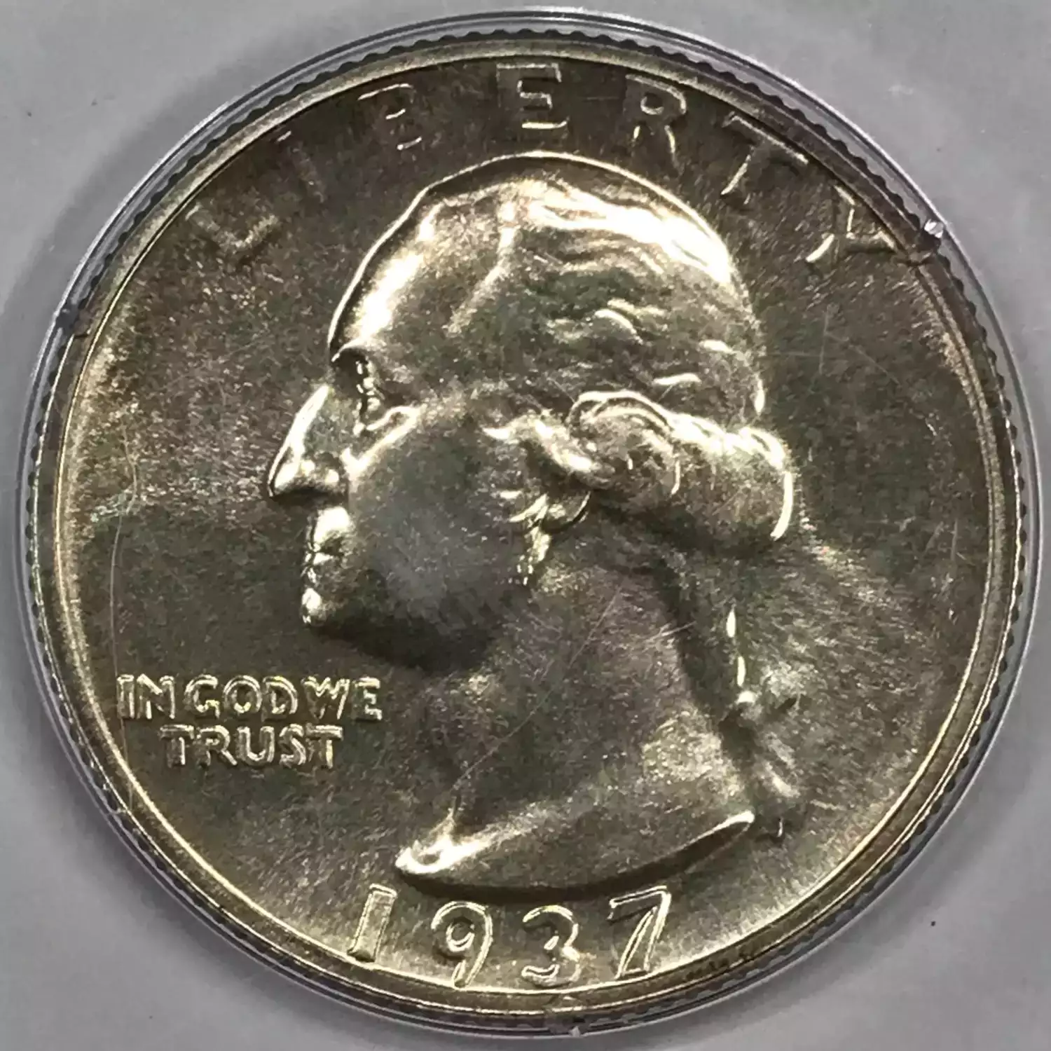 1937 Silver Washington Quarter PCGS PR-64 - Old Pueblo Coin