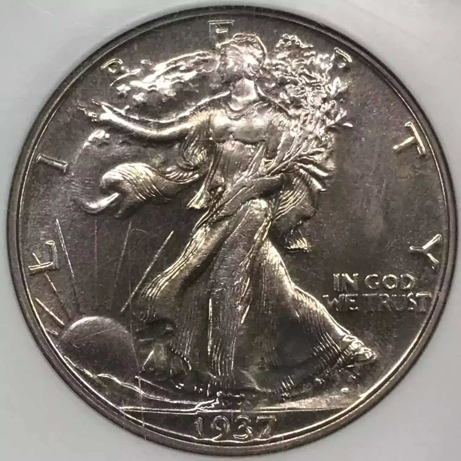 1937 Walking Liberty Half Dollar NGC PF-65 - Old Pueblo Coin