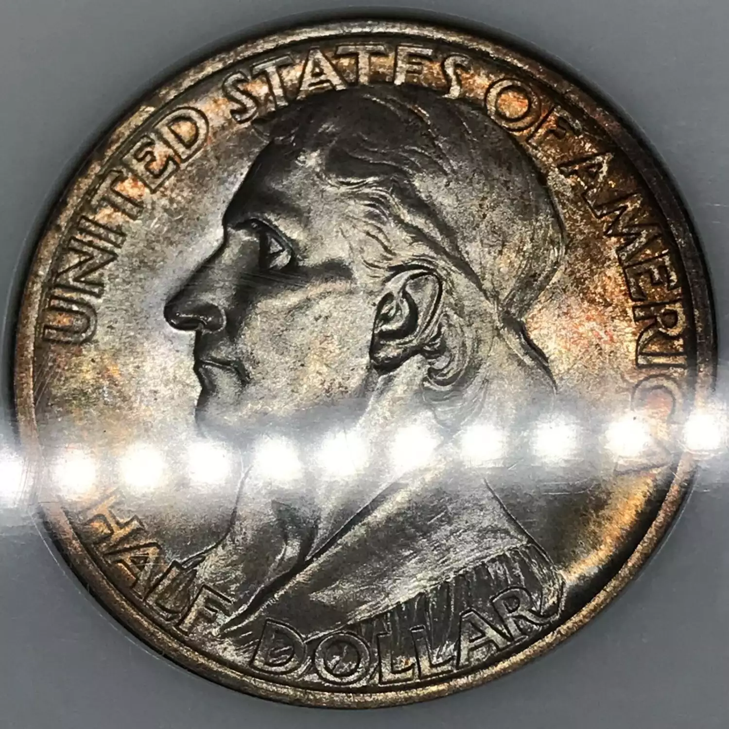 1937 Daniel Boone Bicentennial Commemorative Half Dollar NGC MS-66 ...