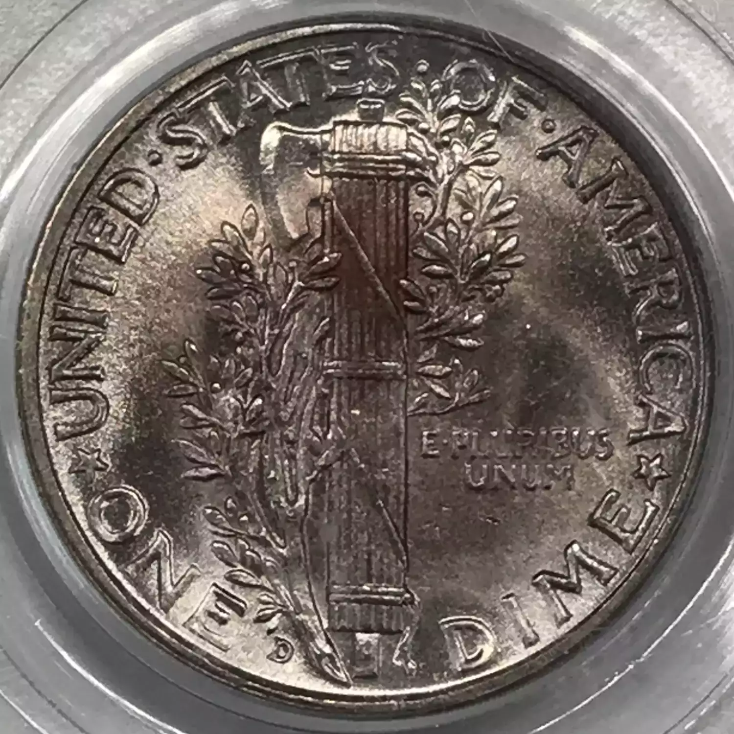 1937-D Mercury Dime PCGS MS-65 FB - Old Pueblo Coin