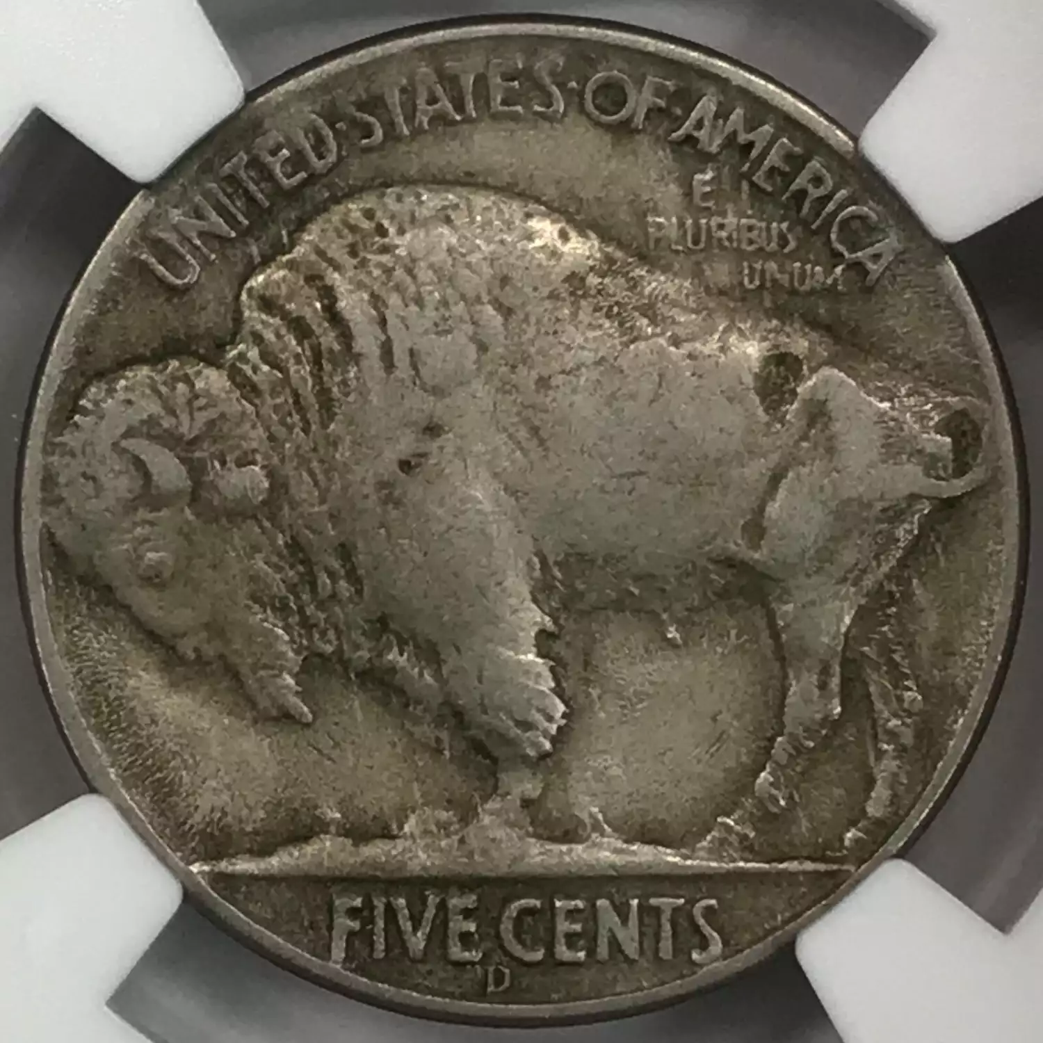 1937-D Buffalo Nickel NGC AU-50 3 Legs - Old Pueblo Coin