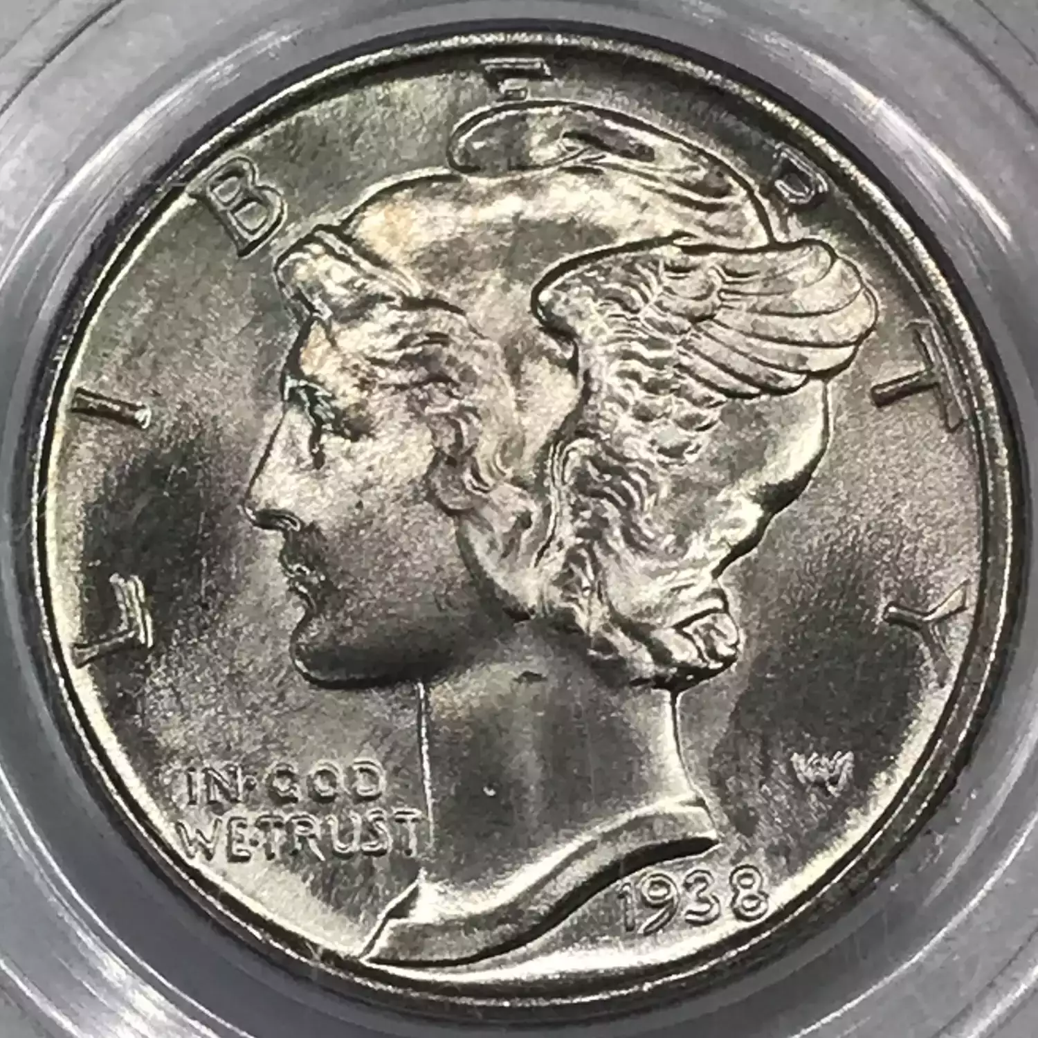 1938 Mercury Dime PCGS MS-66 FB - Old Pueblo Coin