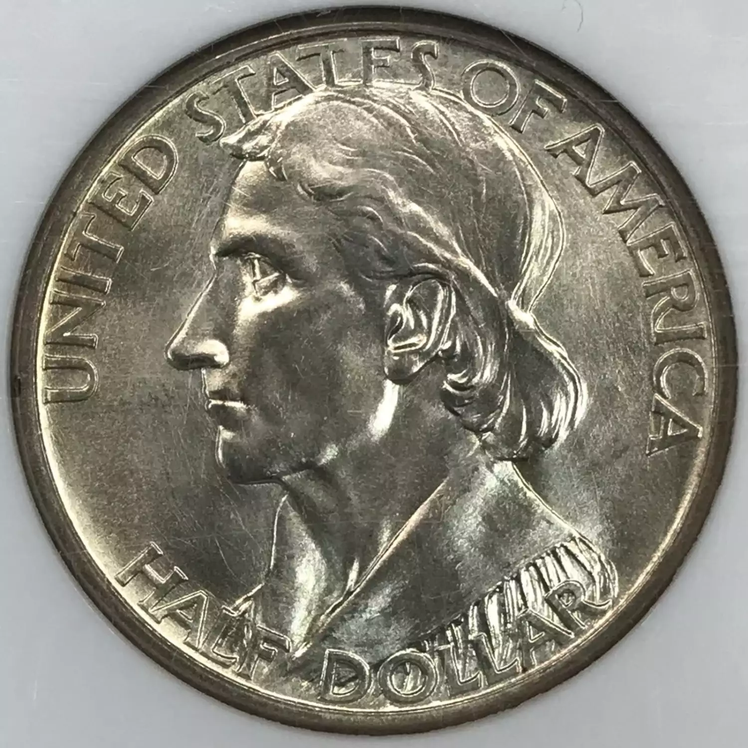1938-D Daniel Boone Bicentennial Commemorative Half Dollar NGC MS-66 ...