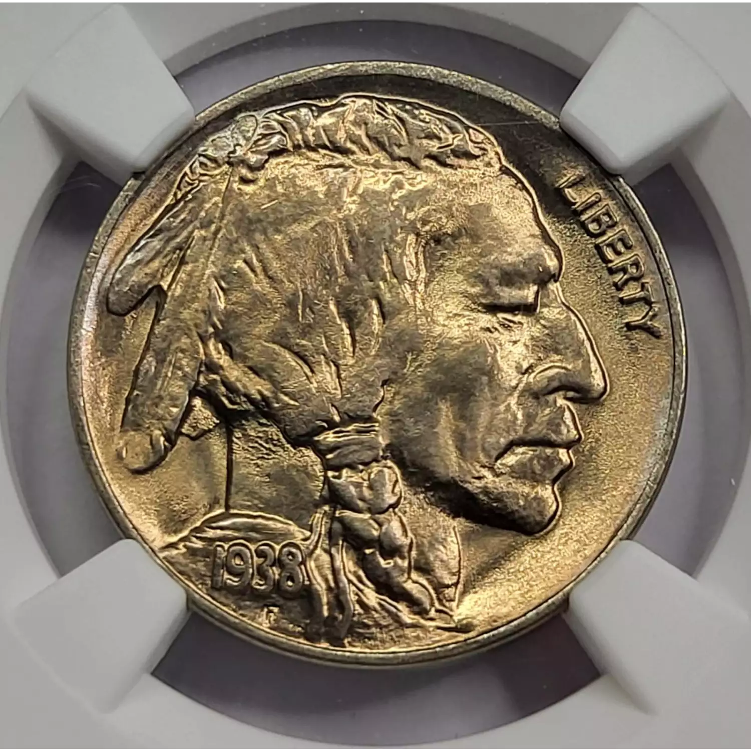 1938-D Buffalo Nickel NGC MS-66 D - Old Pueblo Coin