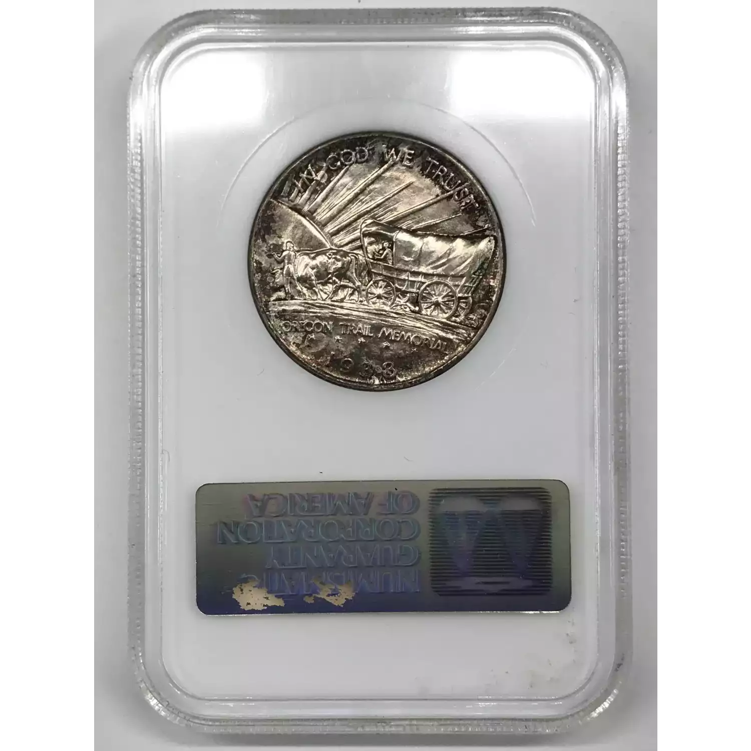 1938-D Oregon Trail Memorial Commemorative Half Dollar NGC MS-65 OREGON TRAIL CAC Gold - Old ...