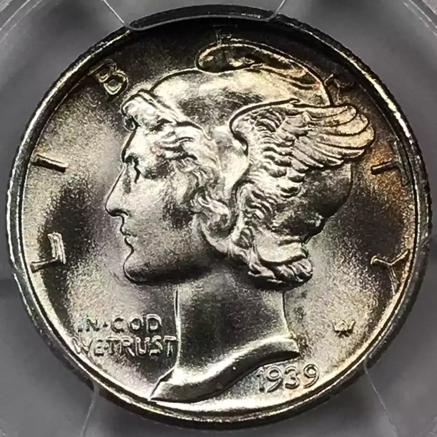 1939-D Mercury Dime PCGS MS-67 FB - Old Pueblo Coin