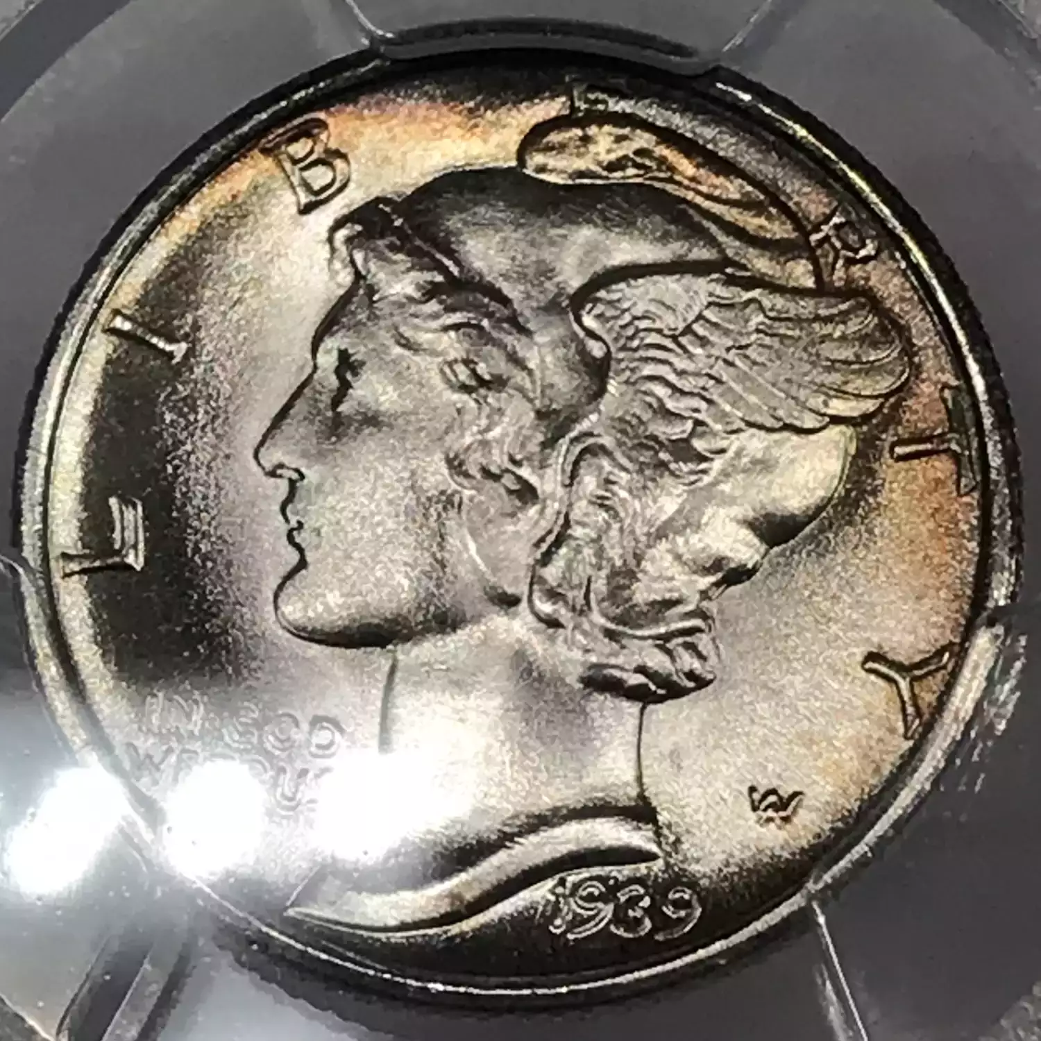 1939-D Mercury Dime PCGS MS-67 FB - Old Pueblo Coin