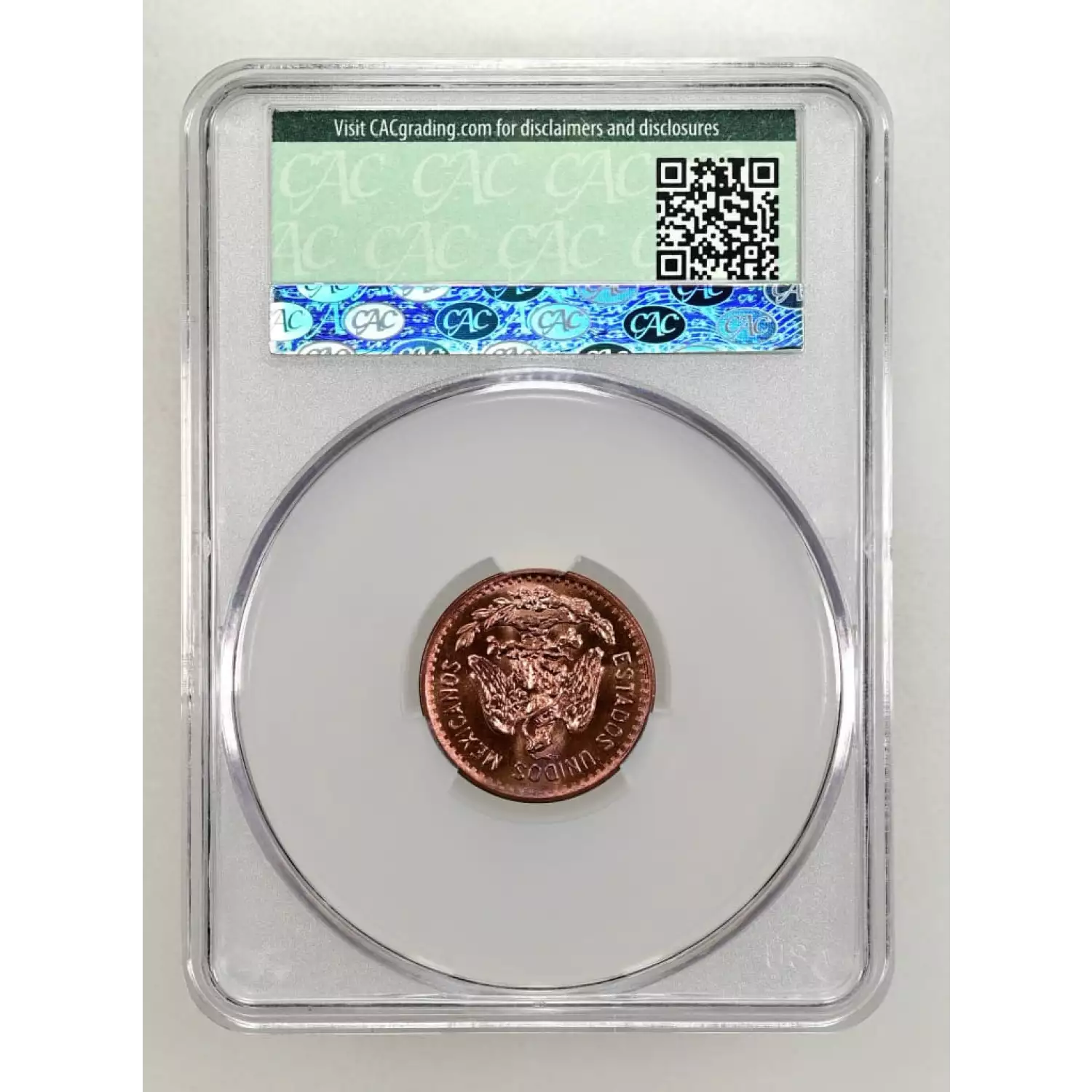 1939-Mo MEXICO Bronze CENTAVO CACG Choice BU USMEX 2024 Coin Show ...