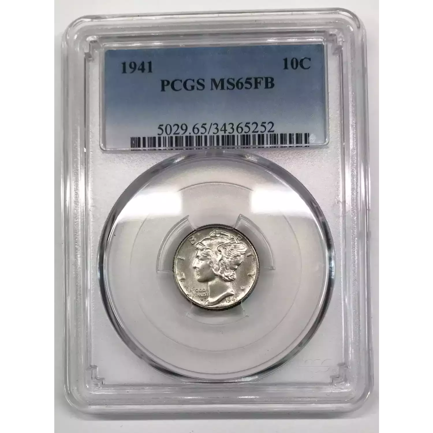 1941 Mercury Dime PCGS MS-65 FB - Old Pueblo Coin