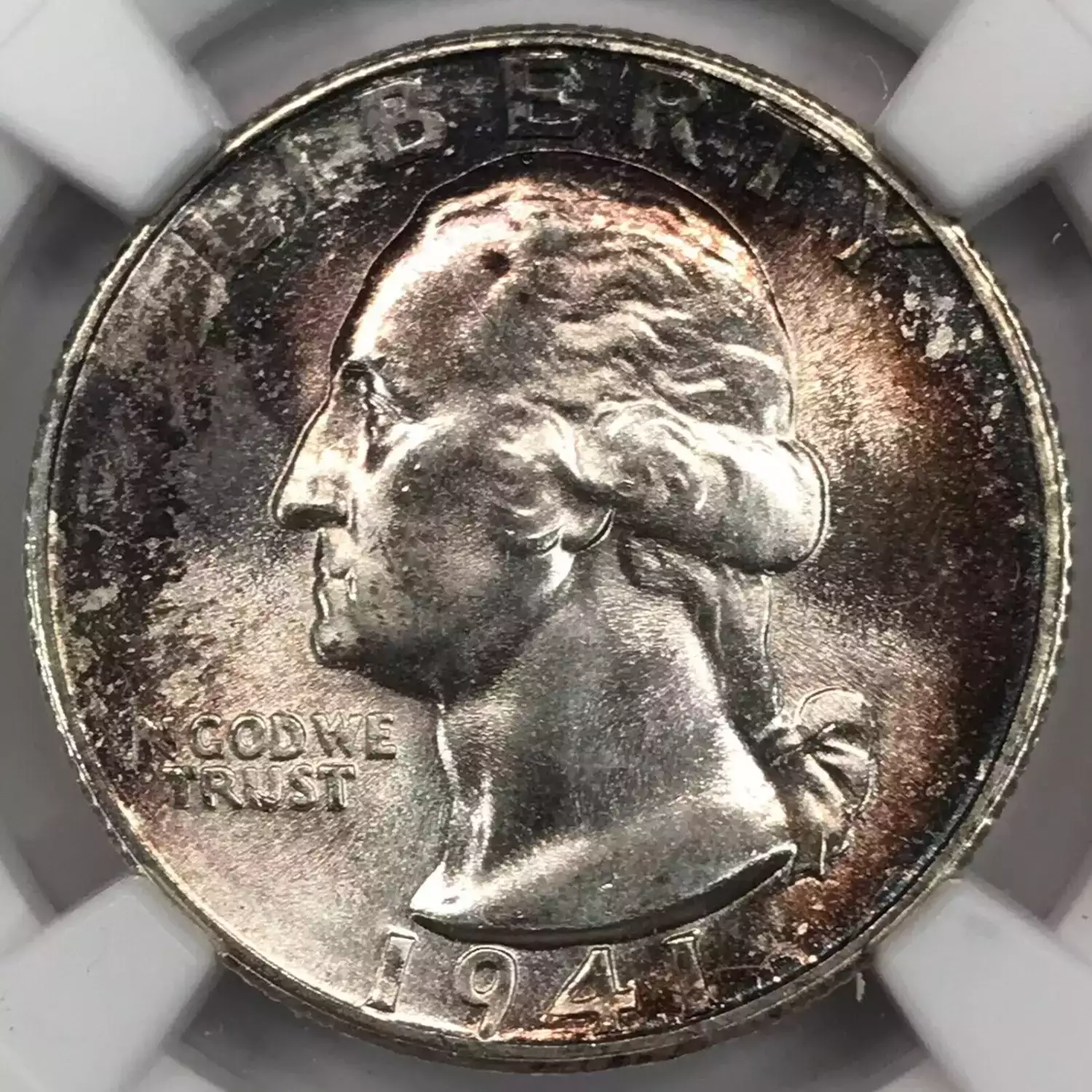 1941-S Silver Washington Quarter NGC MS-65 - Old Pueblo Coin