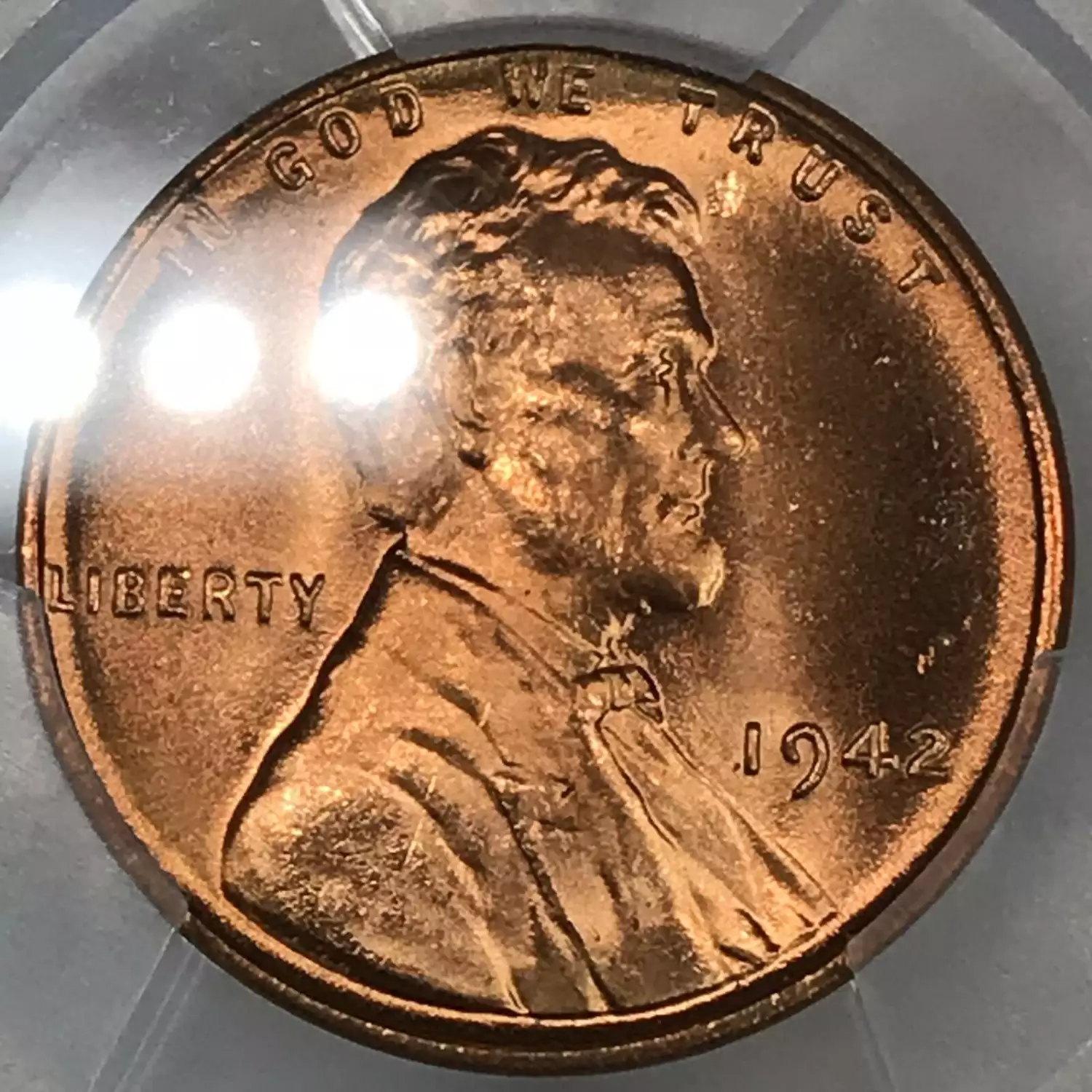 1942 Lincoln Wheat Cent PCGS MS-66 RD - Old Pueblo Coin