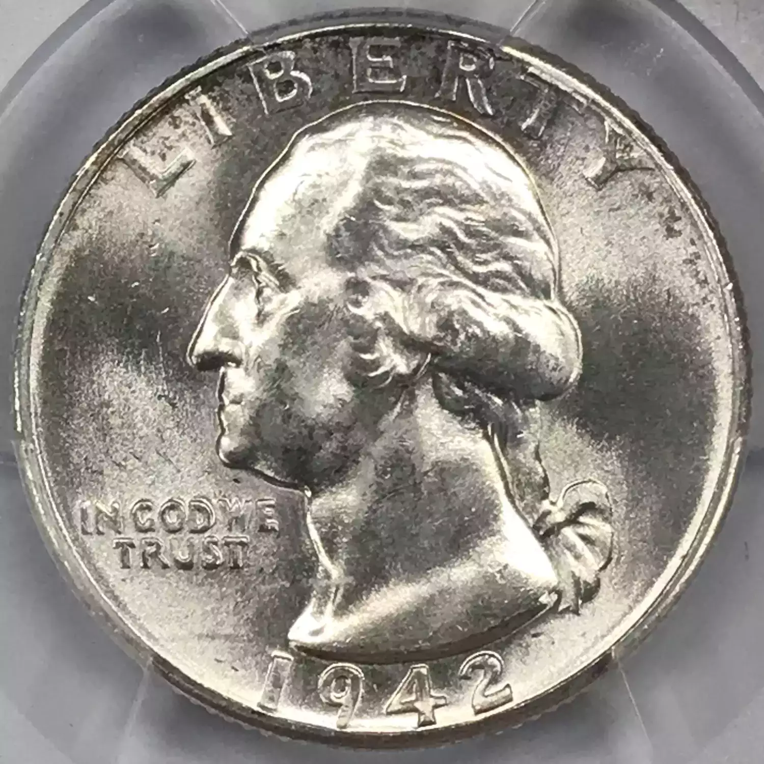 1942-D Silver Washington Quarter PCGS MS-64 - Old Pueblo Coin