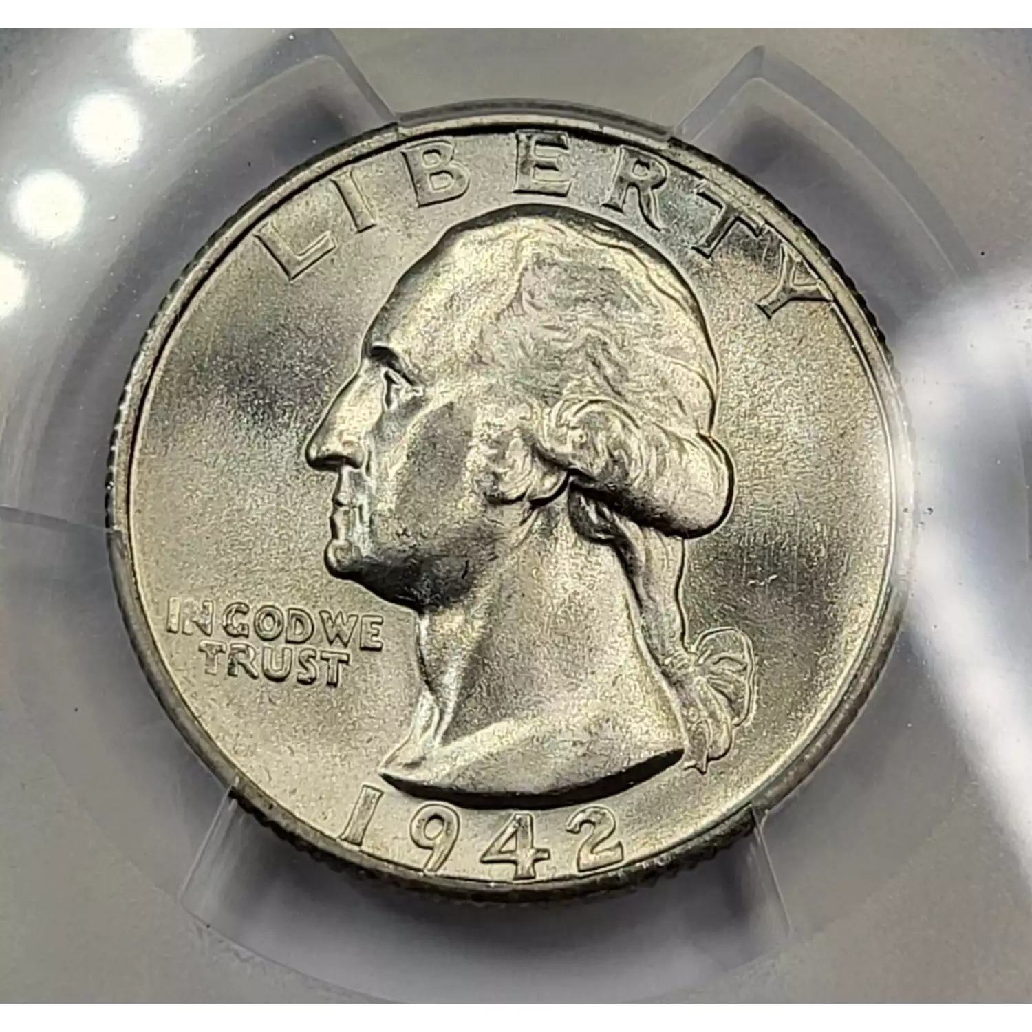 1942-S Silver Washington Quarter PCGS MS-66 - Old Pueblo Coin