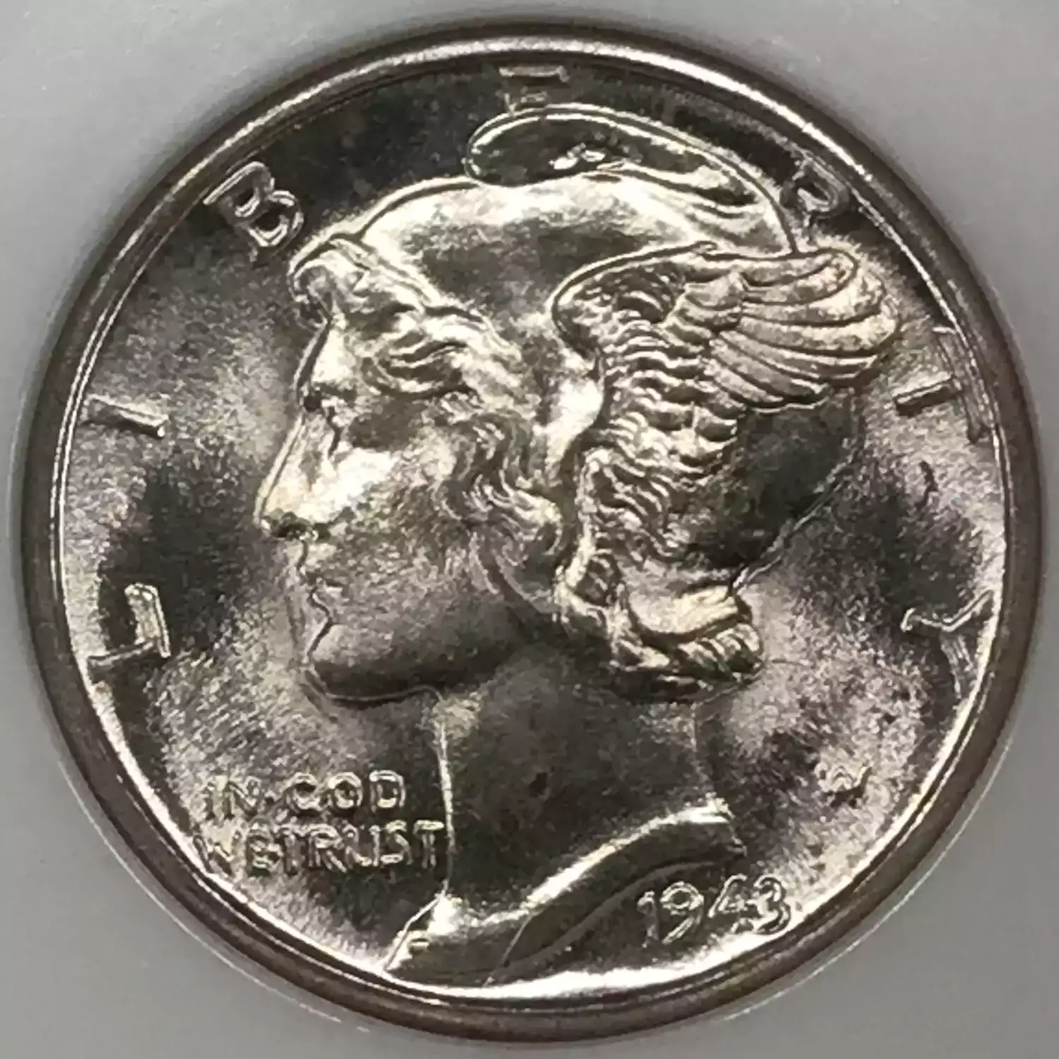 1943-D Mercury Dime NGC MS-67 FB - Old Pueblo Coin