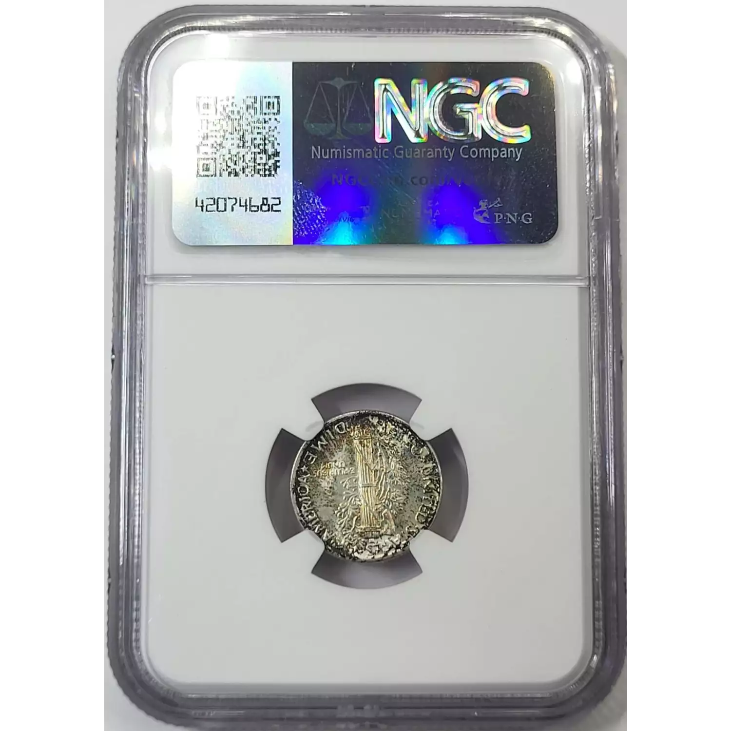 1944-S Mercury Dime NGC MS-66 FB - Old Pueblo Coin