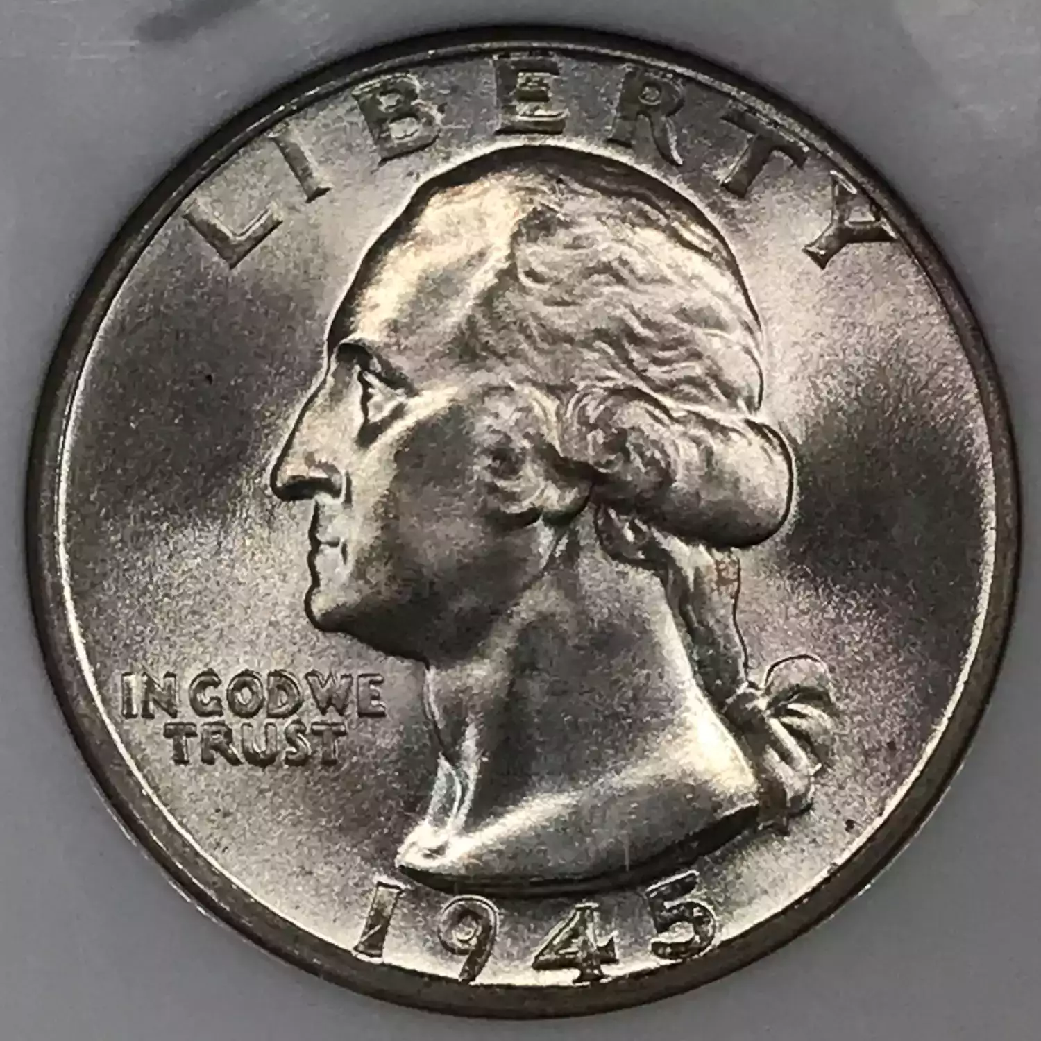 1945-D Silver Washington Quarter NGC MS-66 - Old Pueblo Coin