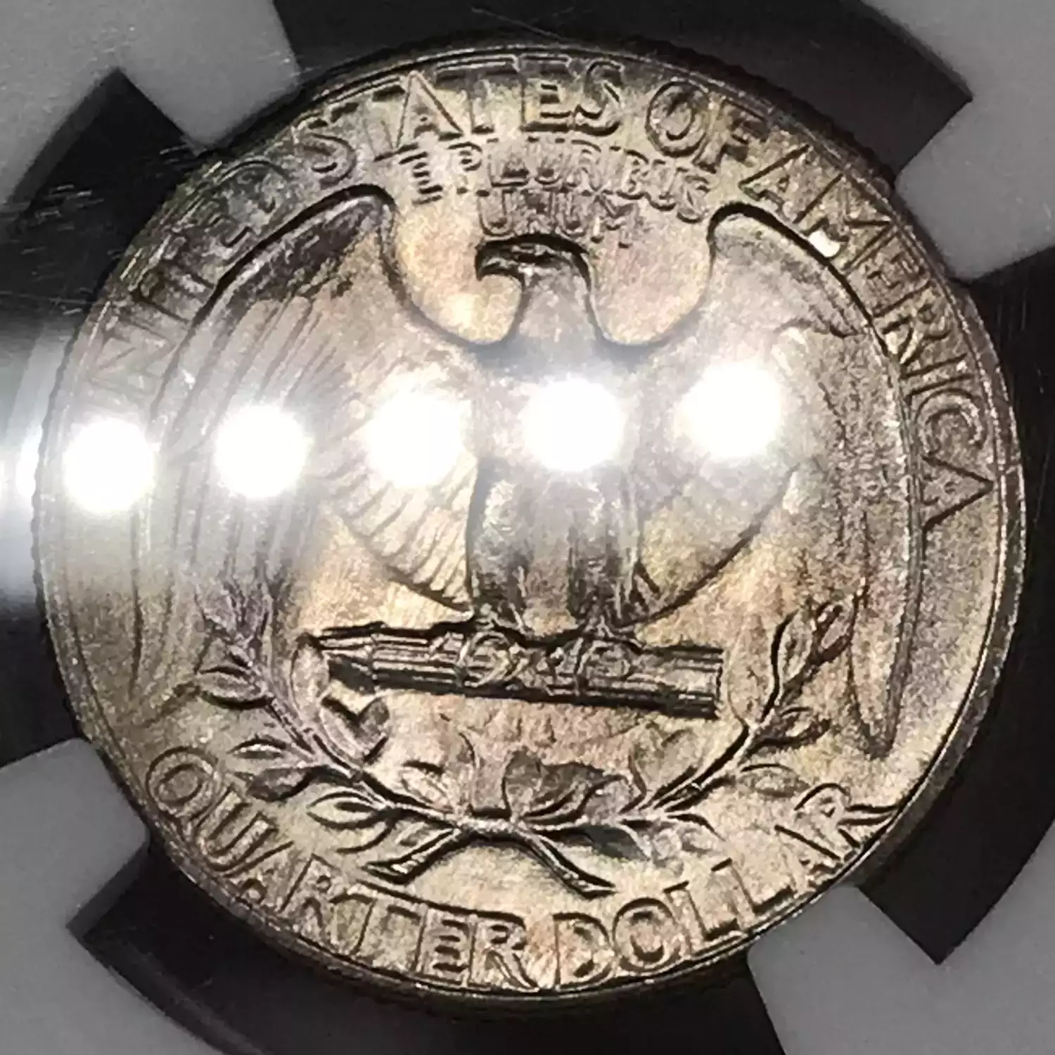 1945 Silver Washington Quarter NGC MS-65 - Old Pueblo Coin