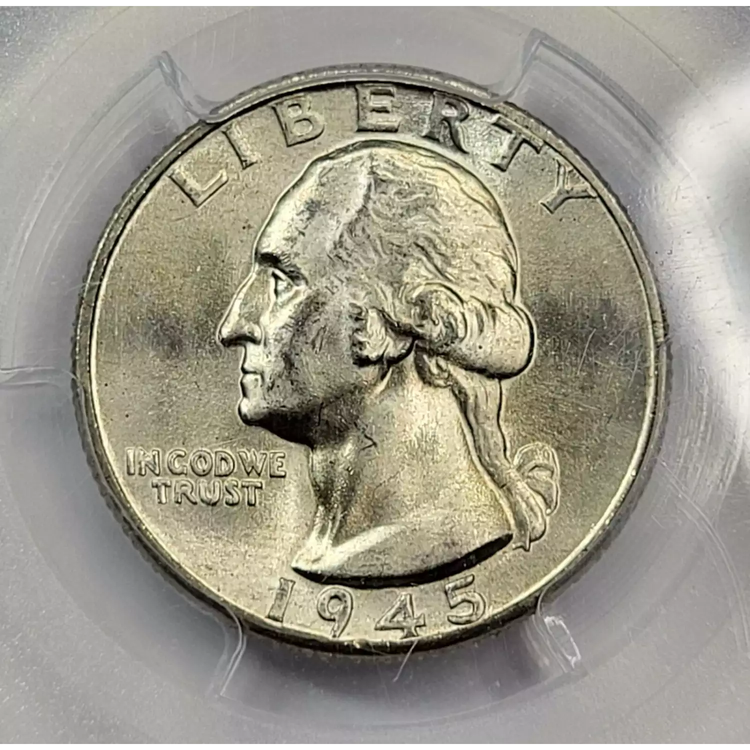 1945-D Silver Washington Quarter PCGS MS-66 - Old Pueblo Coin