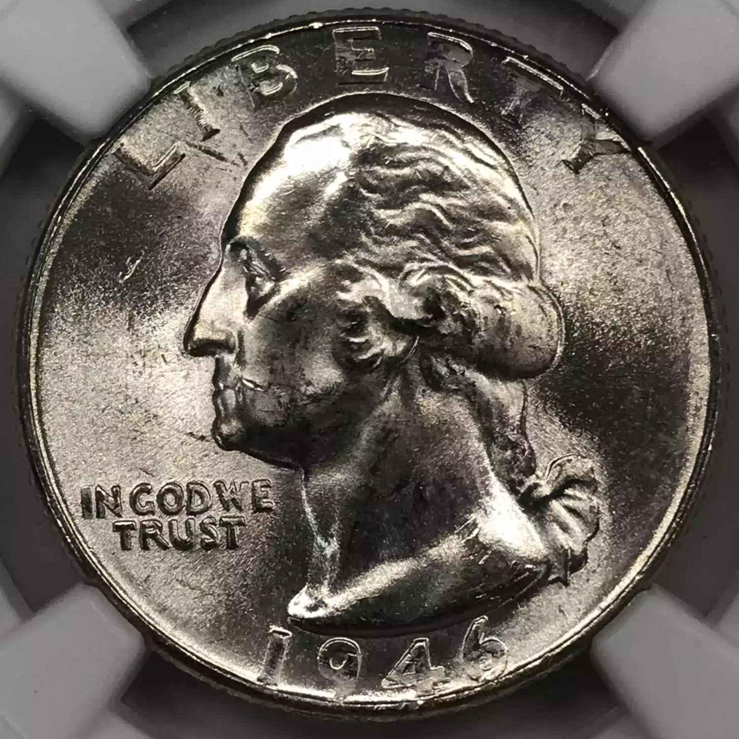 1946-D Silver Washington Quarter NGC MS-65 - Old Pueblo Coin