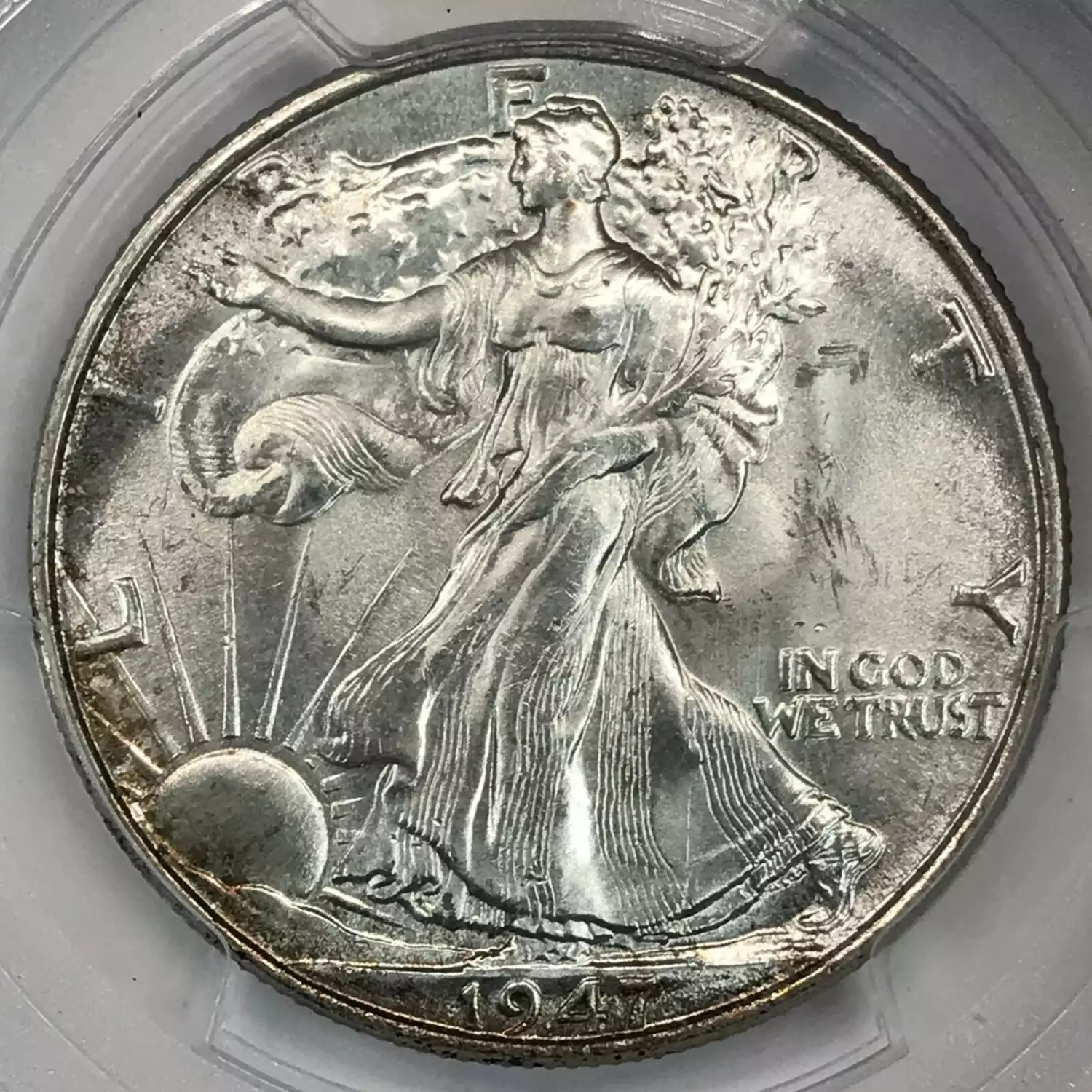 1947 Walking Liberty Half Dollar PCGS MS-64 - Old Pueblo Coin