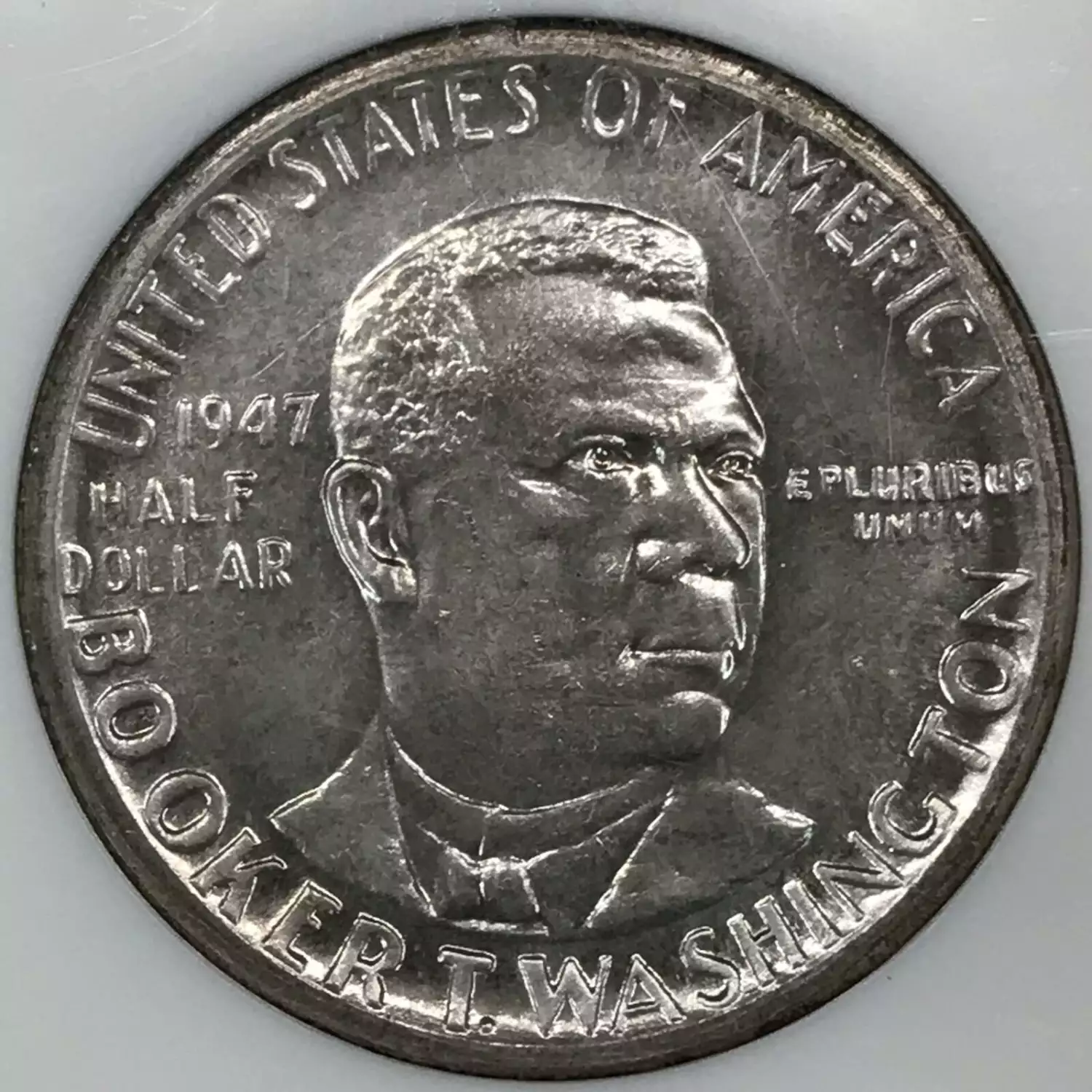 1947-S Booker T Washington (BTW) Memorial Commemorative Half Dollar NGC MS-65 PL - Old Pueblo Coin