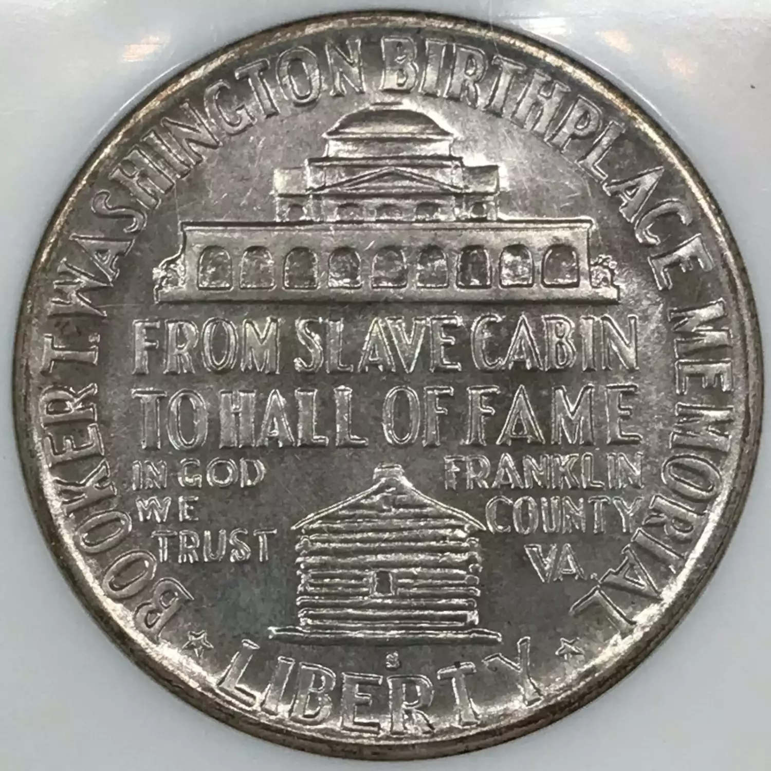 1947-S Booker T Washington (BTW) Memorial Commemorative Half Dollar NGC ...