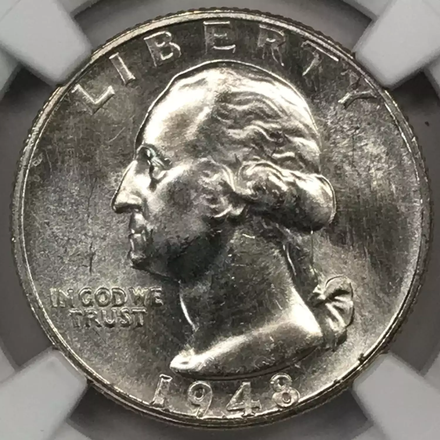 1948-S Silver Washington Quarter NGC MS-65 - Old Pueblo Coin