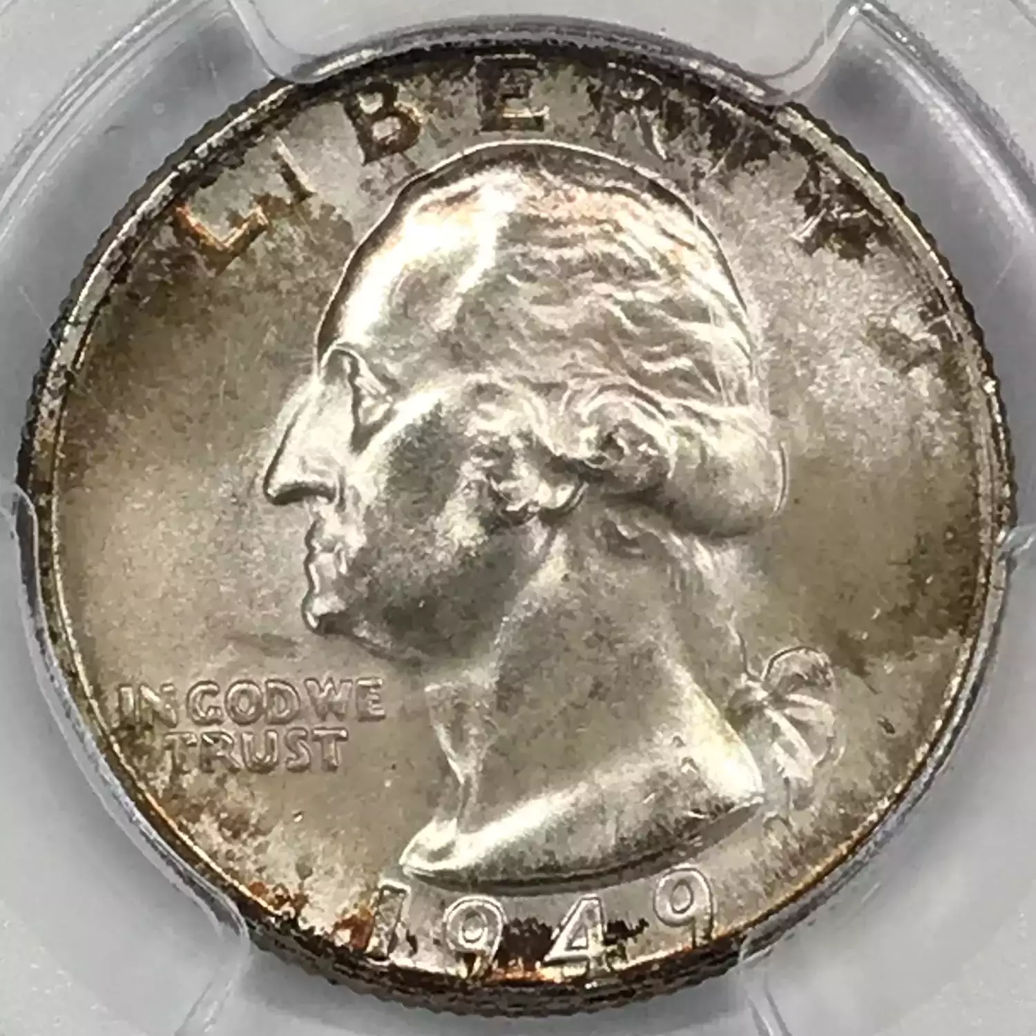 1949-D Silver Washington Quarter PCGS MS-66+ - Old Pueblo Coin