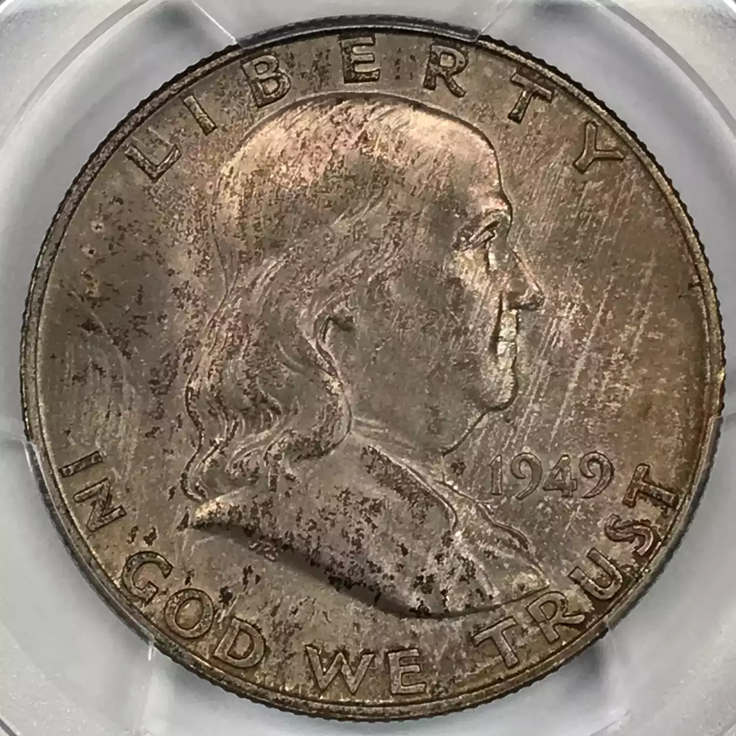 1949-D Franklin Half Dollar PCGS MS-65 FBL - Old Pueblo Coin