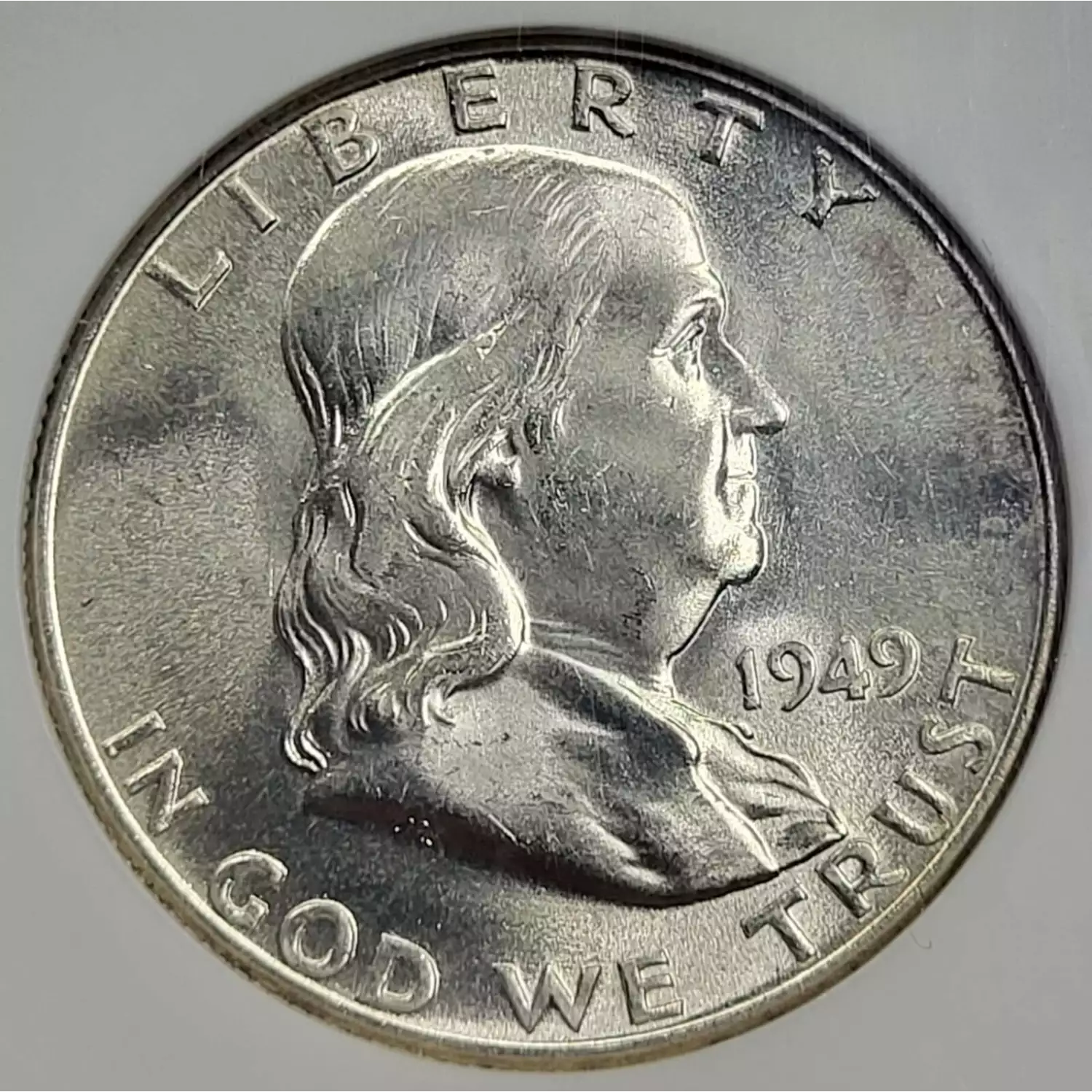 1949 NGC MS-64 FBL Franklin Half Dollar - Old Pueblo Coin