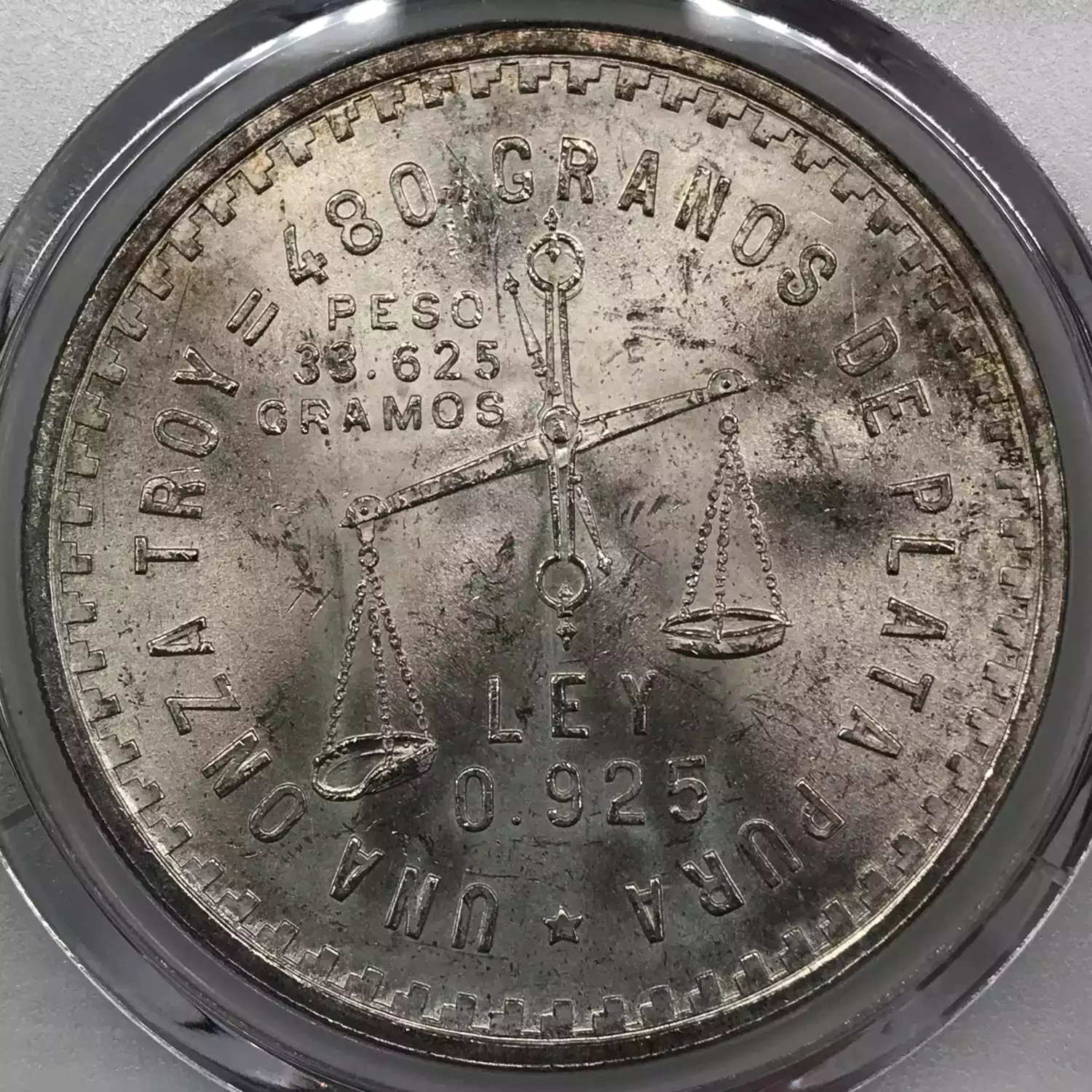 1949-Mo MEXICO Silver ONZA PCGS MS-63 KM-M49a - Old Pueblo Coin