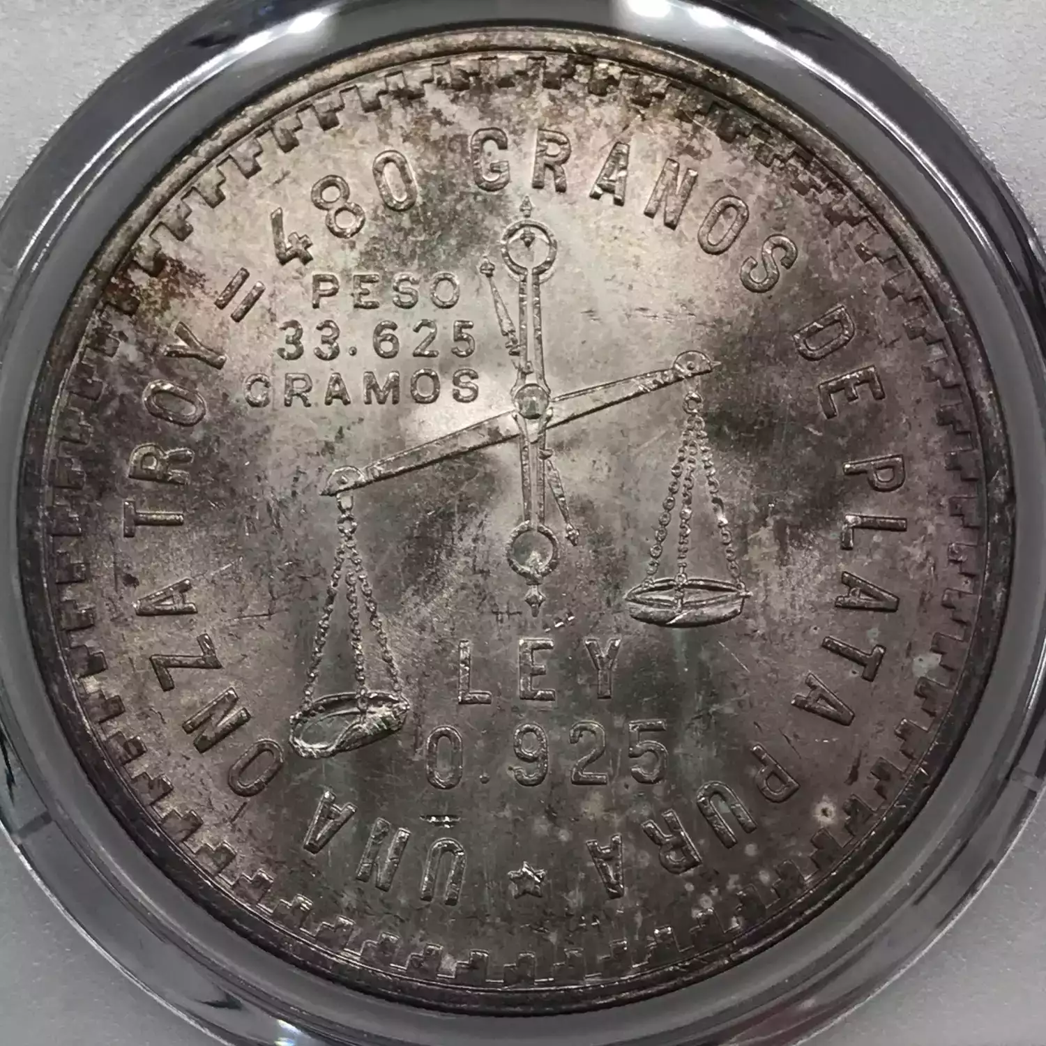 1949-Mo MEXICO Silver ONZA PCGS MS-64 KM-M49a - Old Pueblo Coin