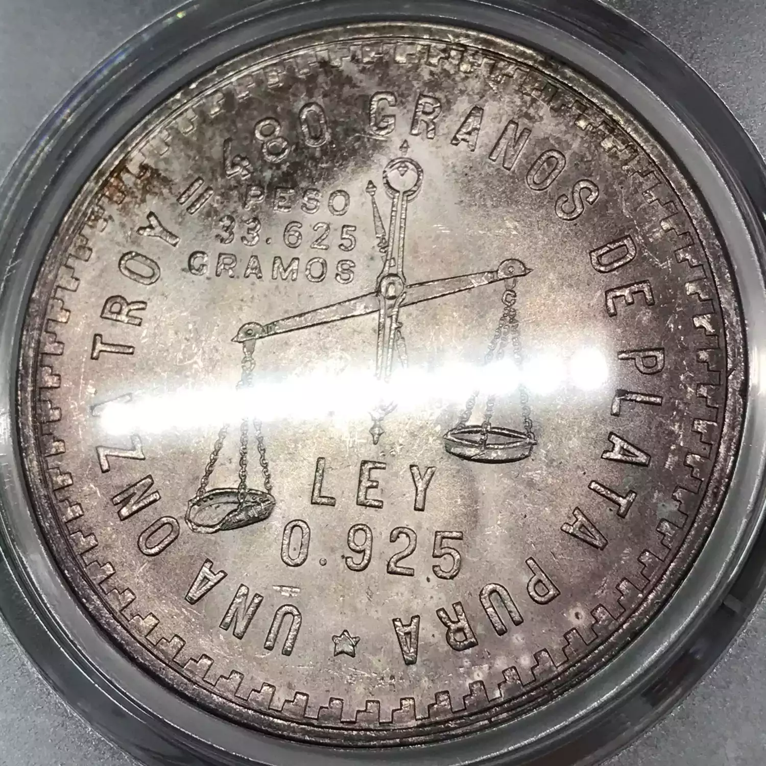 1949-Mo MEXICO Silver ONZA PCGS MS-64 KM-M49a - Old Pueblo Coin