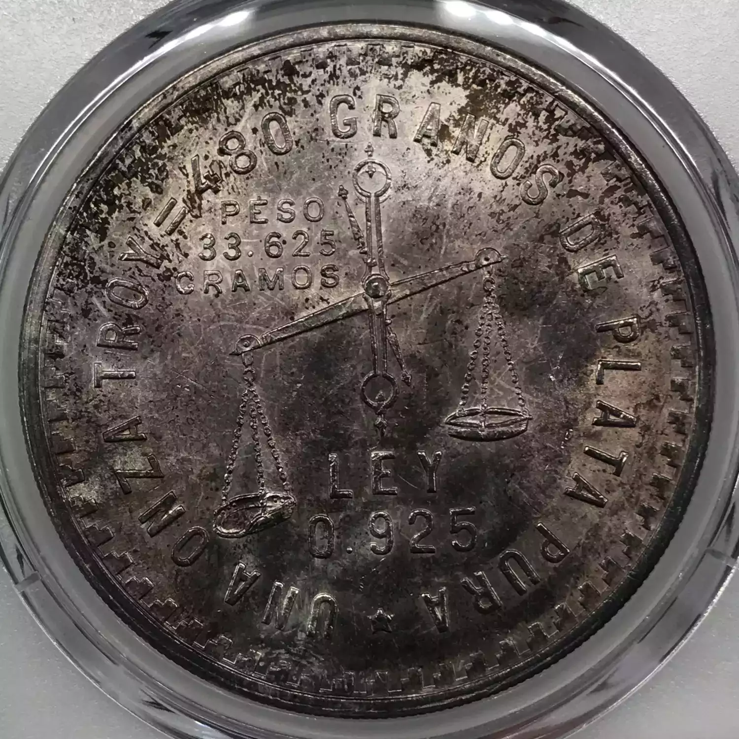 1949-Mo MEXICO Silver ONZA PCGS MS-64 KM-M49a - Old Pueblo Coin