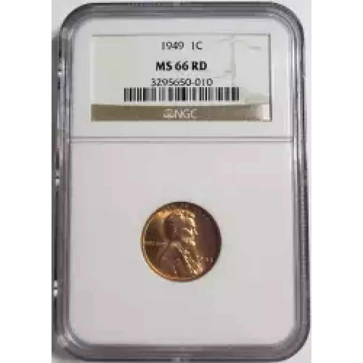 1949 Lincoln Wheat Cent NGC MS-66 RD - Old Pueblo Coin
