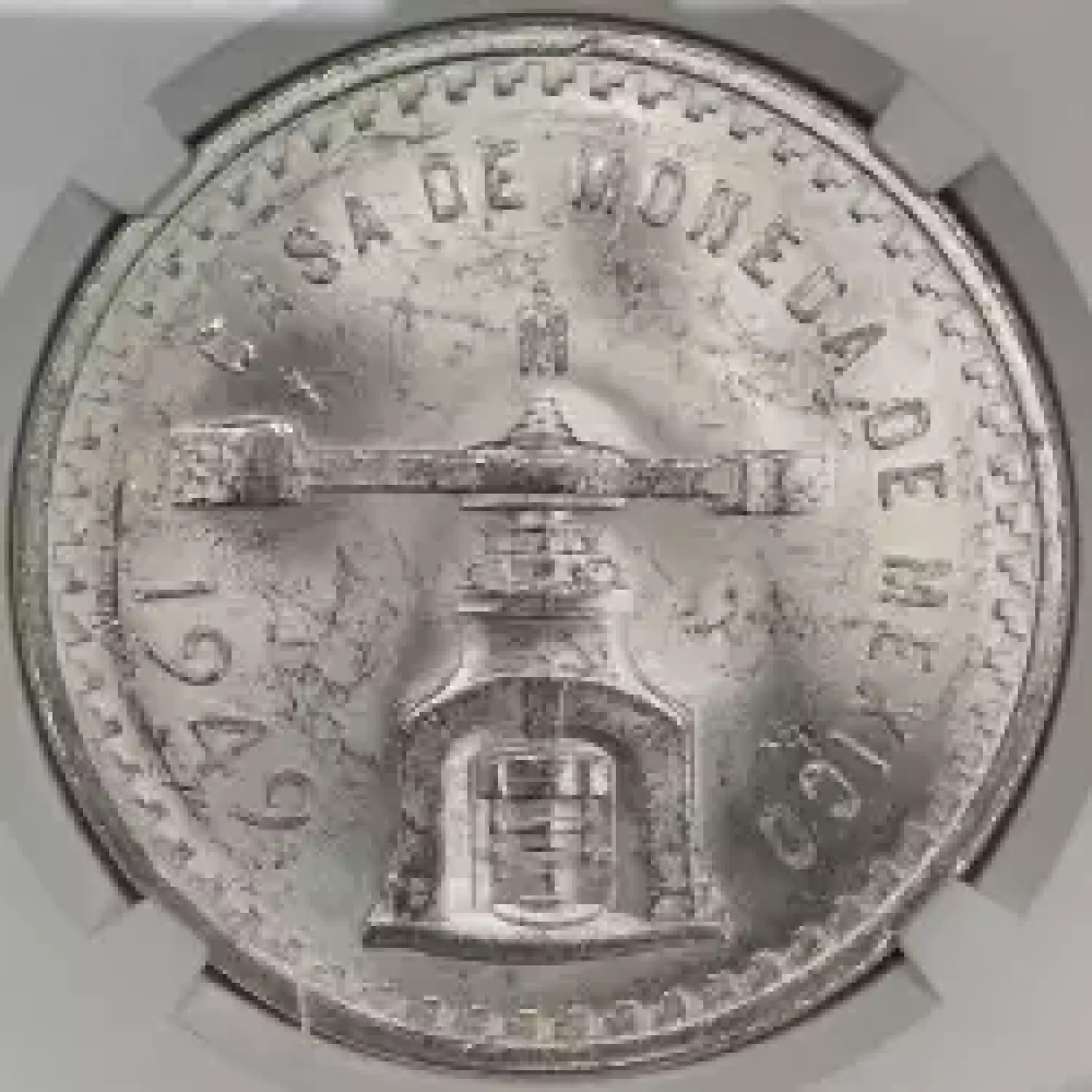 1949-Mo MEXICO Silver ONZA NGC MS-63 SILVER - Old Pueblo Coin